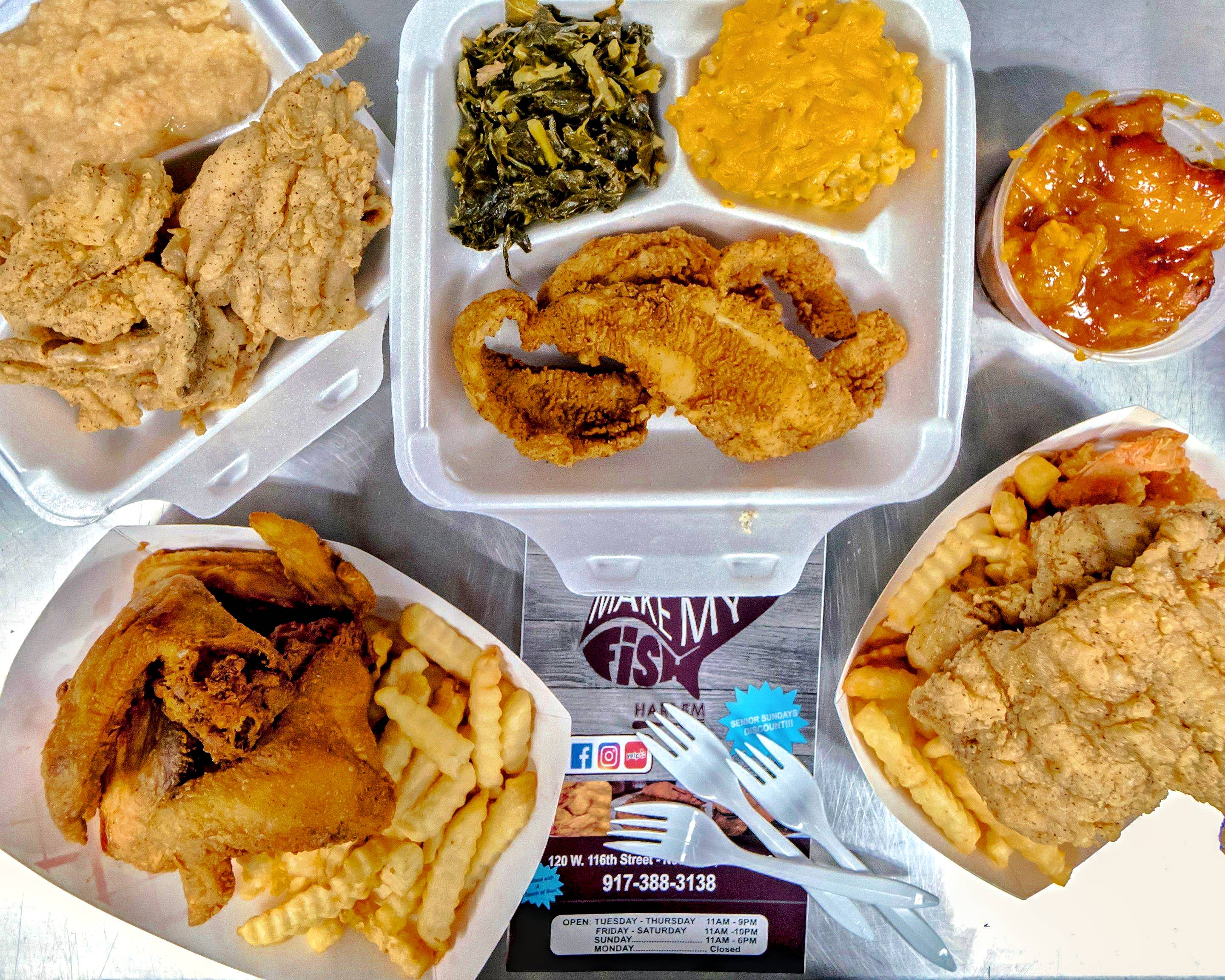 Order Make My Fish - Menu & Prices - New York Delivery | Uber Eats