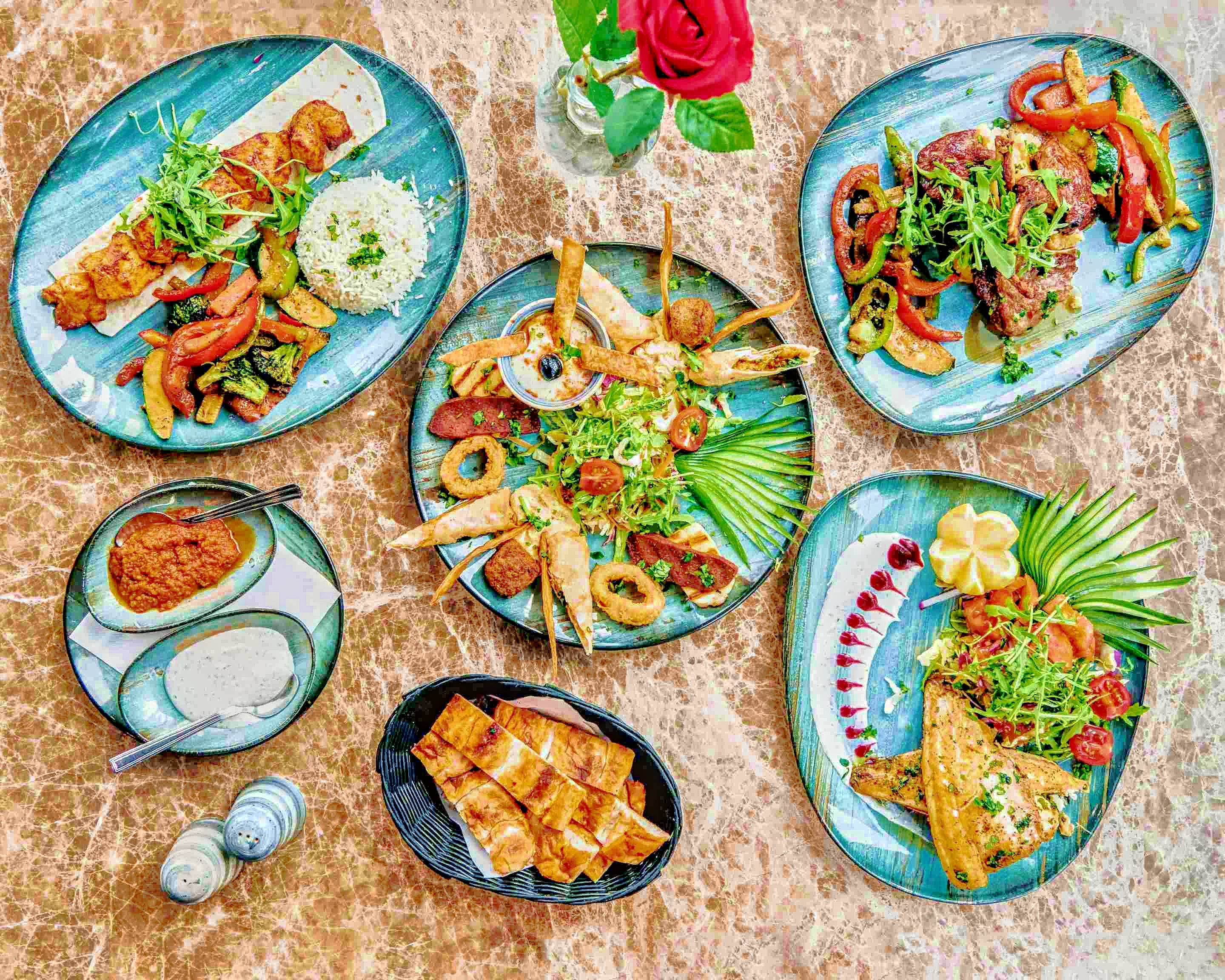 Deroka Turkish Mediterranean Restaurant Menu & Prices - Central Milton ...