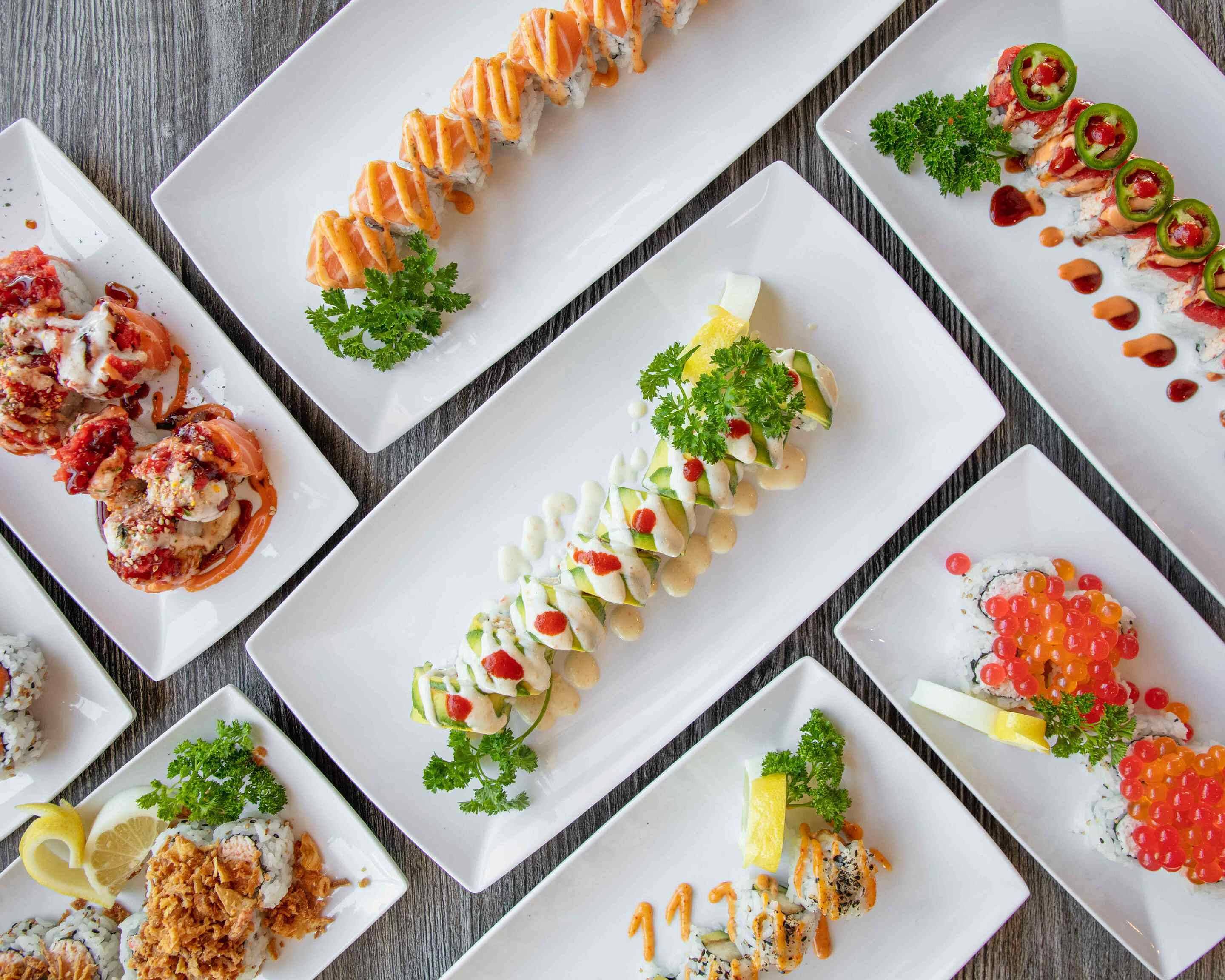 Kiku Revolving Sushi Menu Glendale • Order Kiku Revolving Sushi ...