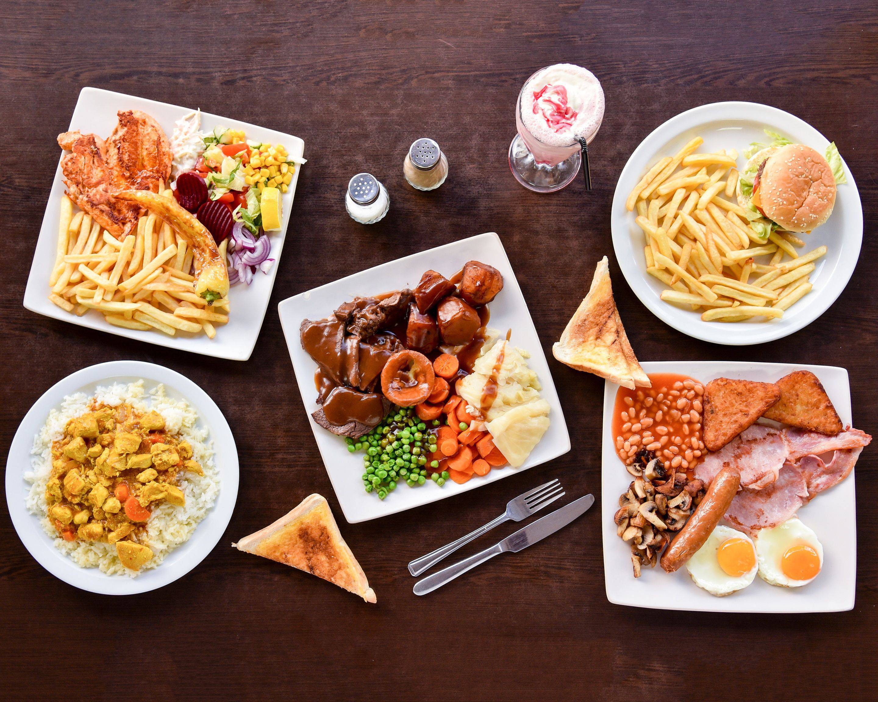 Crossways Cafe and Restaurant Menu & Prices - London Delivery - Order ...