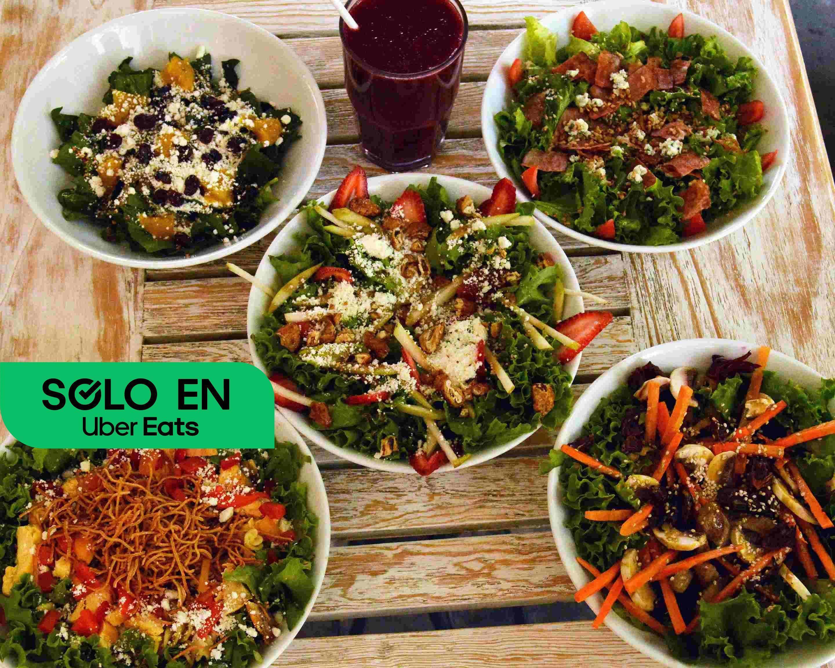 Ensaladas a domicilio cerca de mí | Uber Eats