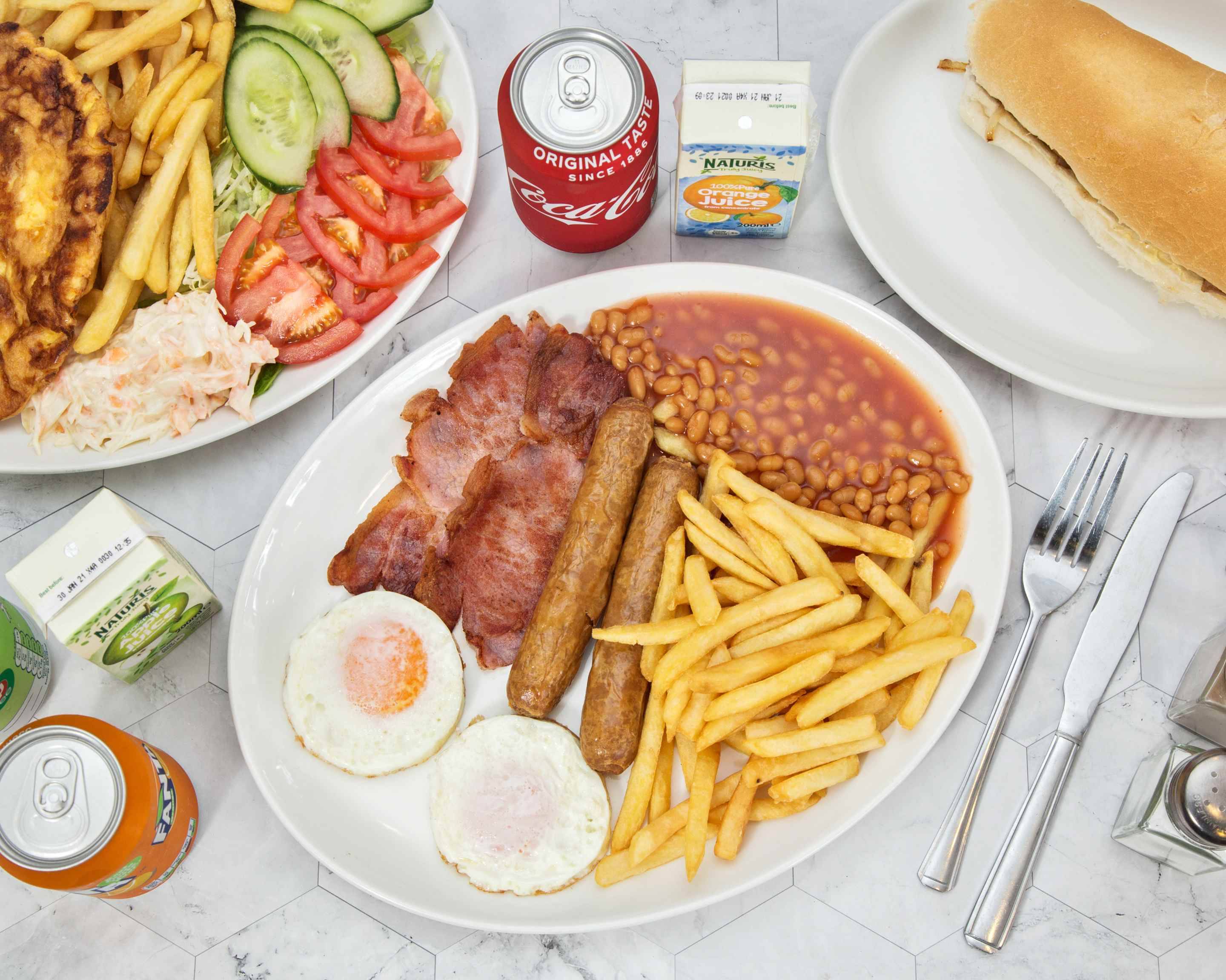 Tudor Cafe Menu Deals & Prices - London Delivery - Order with Uber Eats