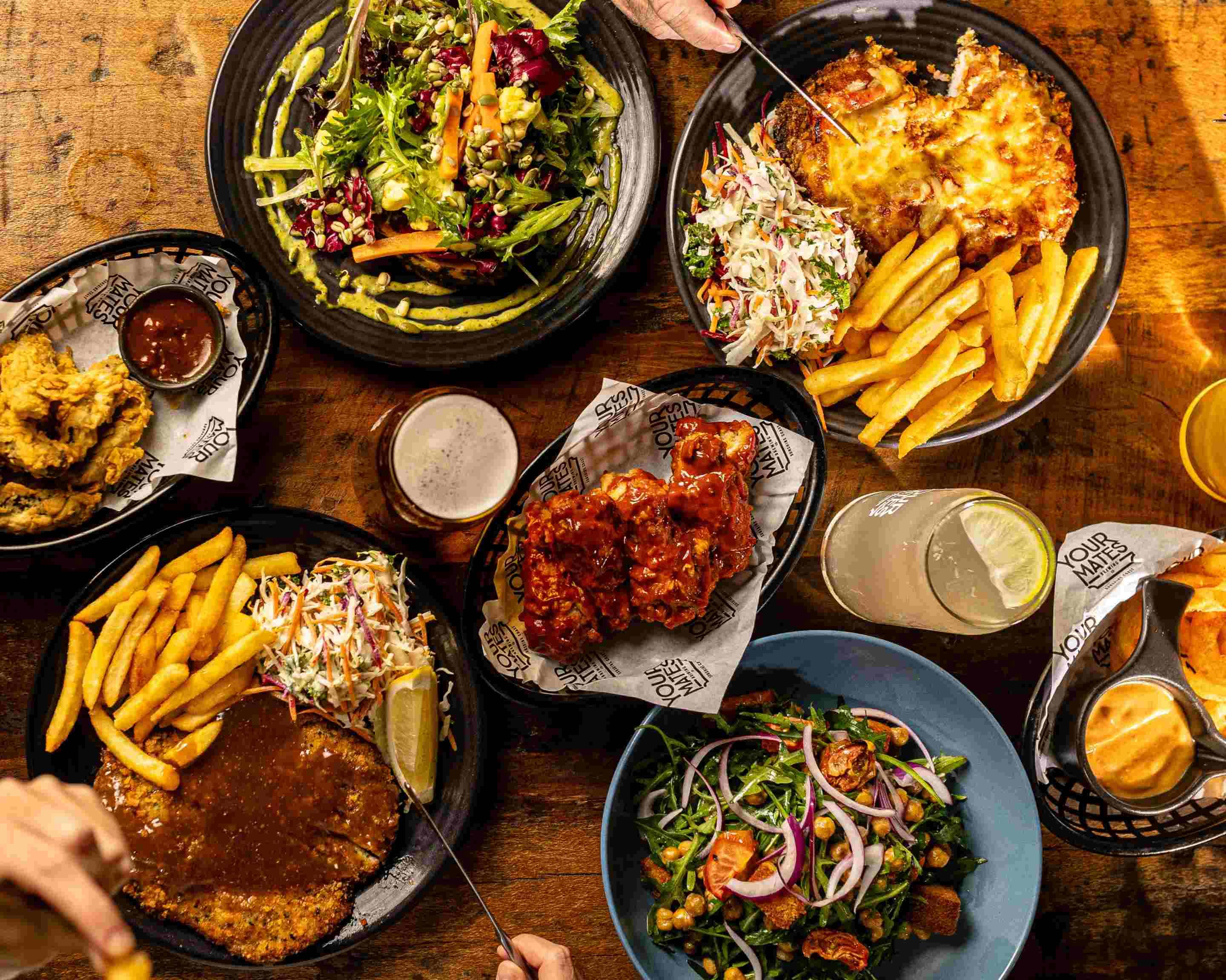 Your Mates Brewhouse Menu Takeout in Sunshine Coast | Delivery Menu ...