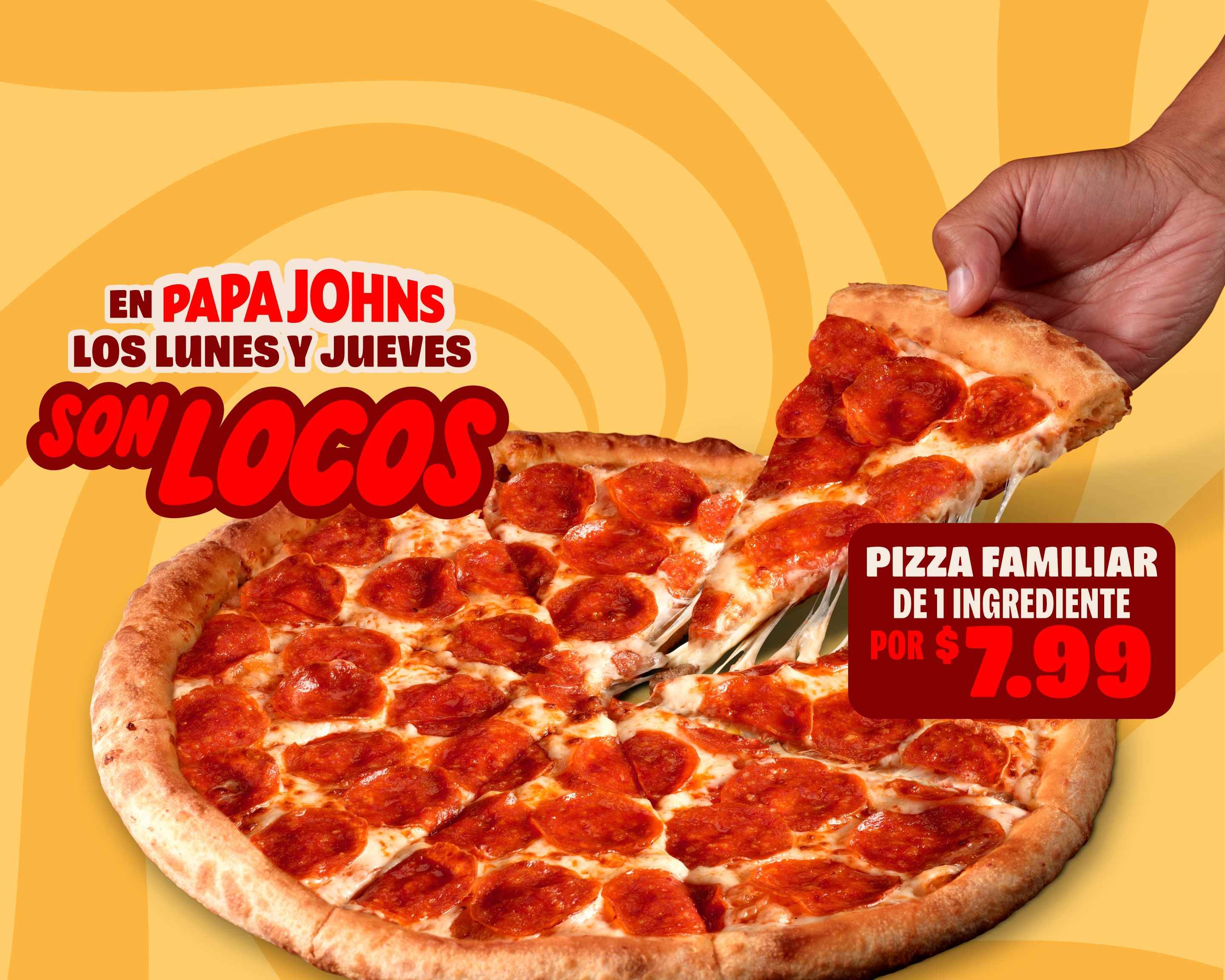 Papa John's Pizza (Riocentro Ceibos) a domicilio en Guayaquil | Menú y ...