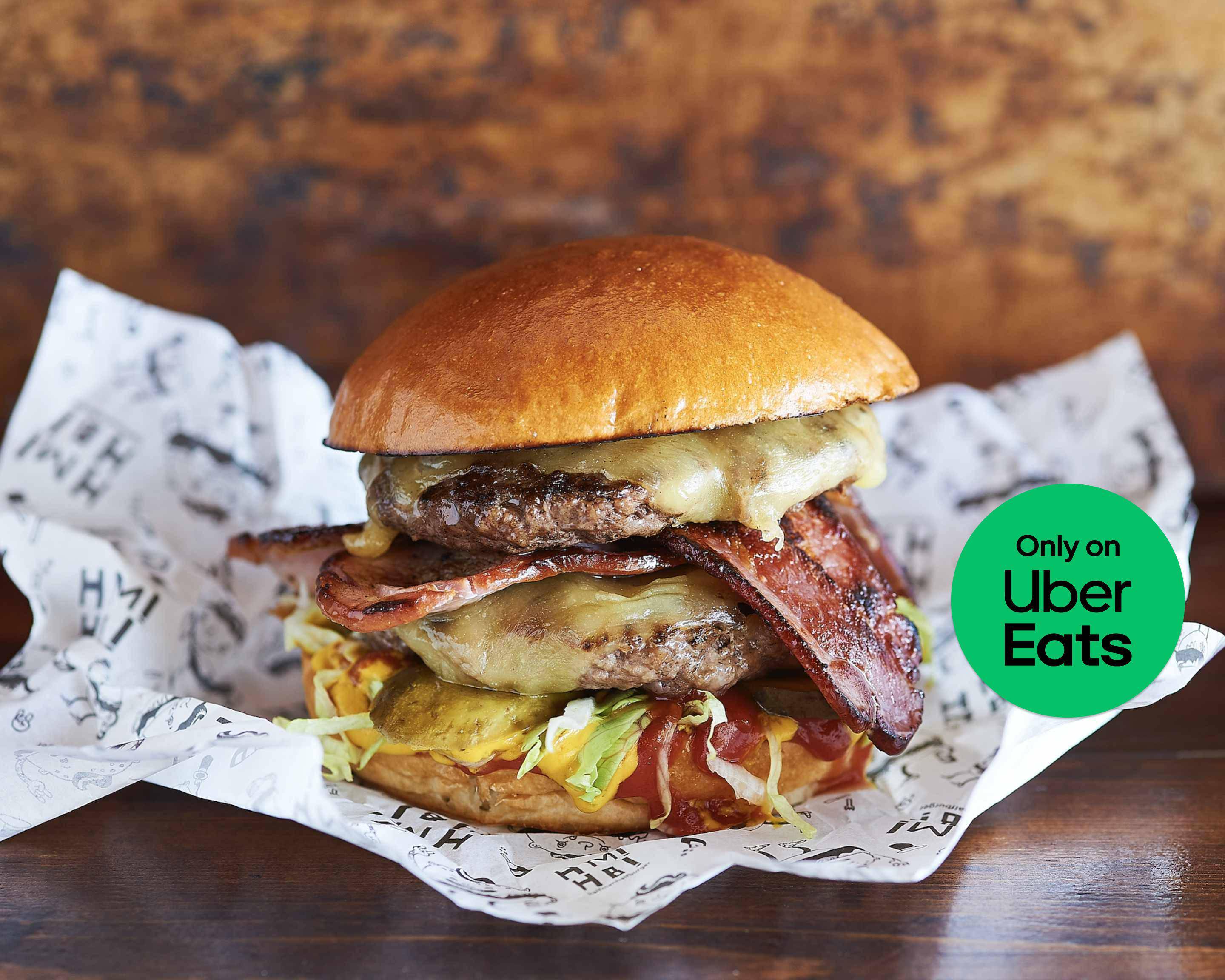 Half Man! Half Burger! Menu & Prices - Hastings Delivery - Order with ...