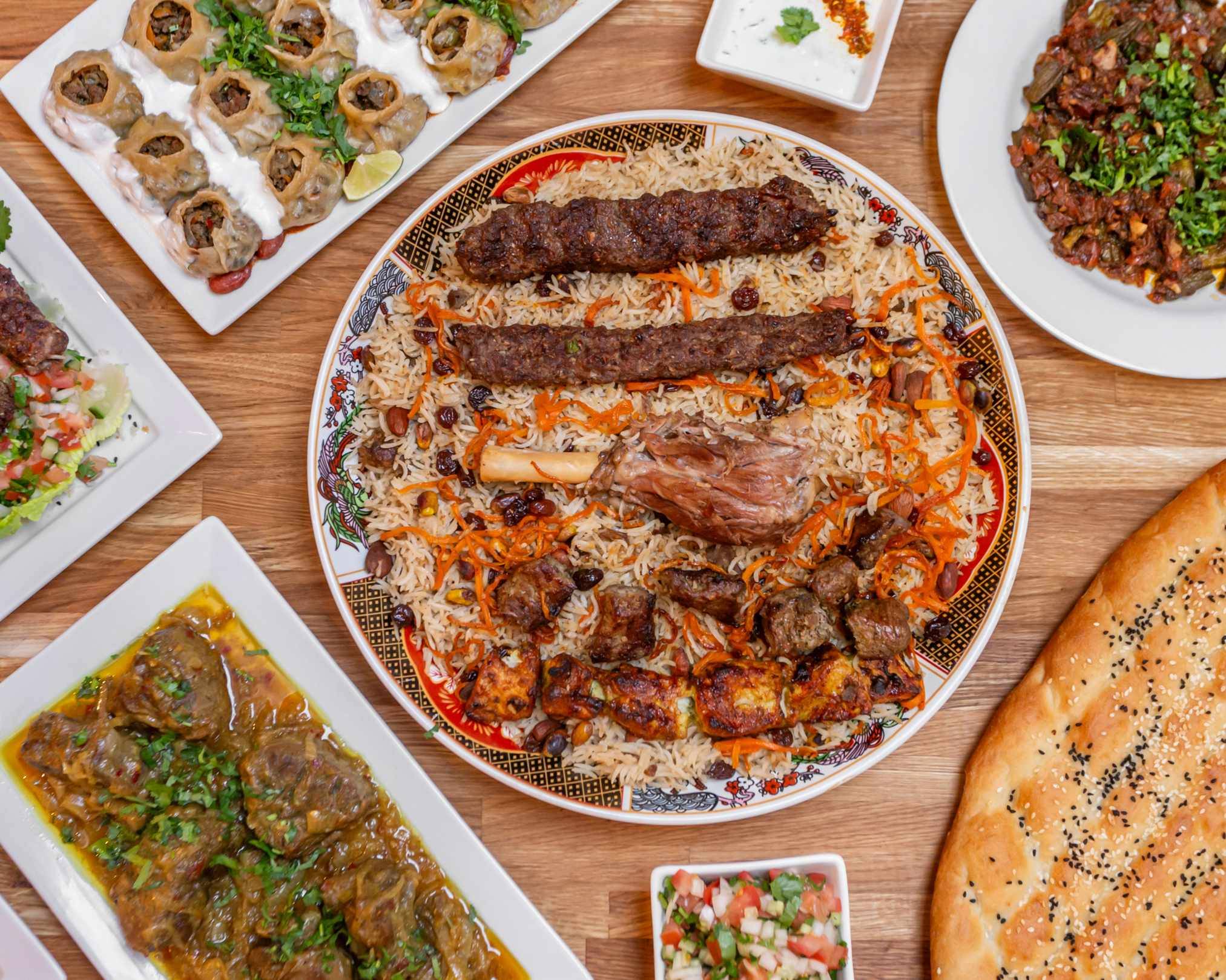 Noshe Afghan Cuisine Menu - Takeaway in Cambridge and East Anglia ...