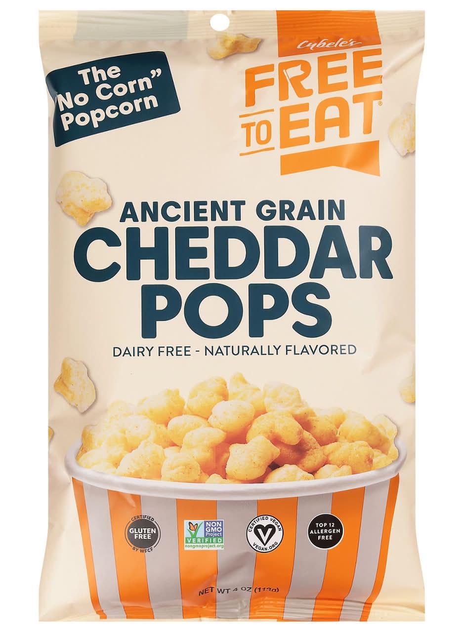 Cybele's Free to Eat Ancient Grain Cheddar Pops Delivery Near Me ...