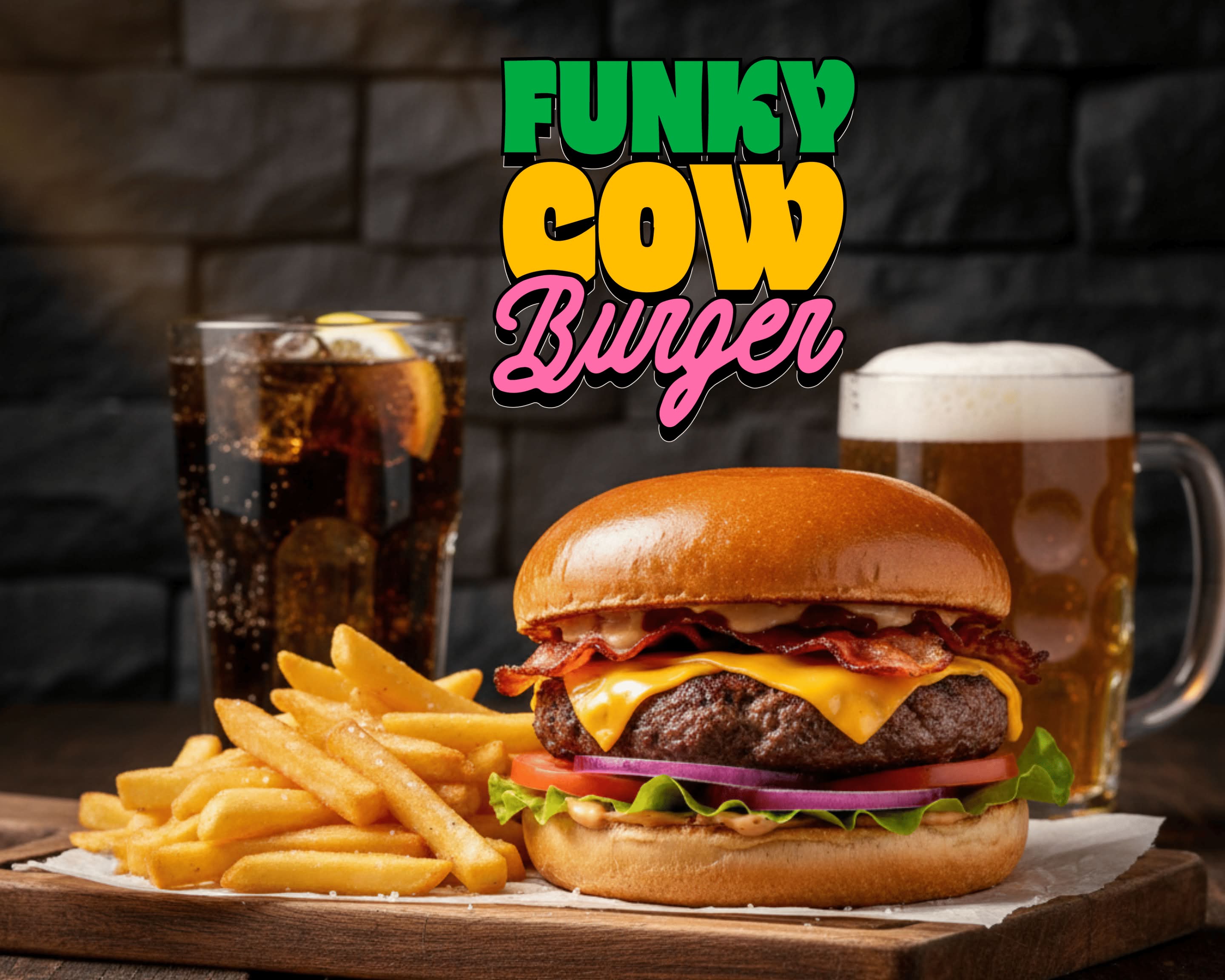 Funky Cow Burger (Galerias Atizapan) Menú y Precios - Pide a Domicilio ...