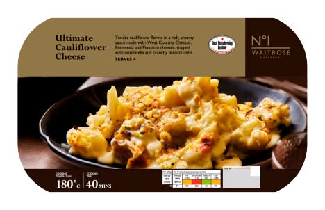 Waitrose & Partners No.1 Ultimate Cauliflower Cheese Delivery Near Me ...
