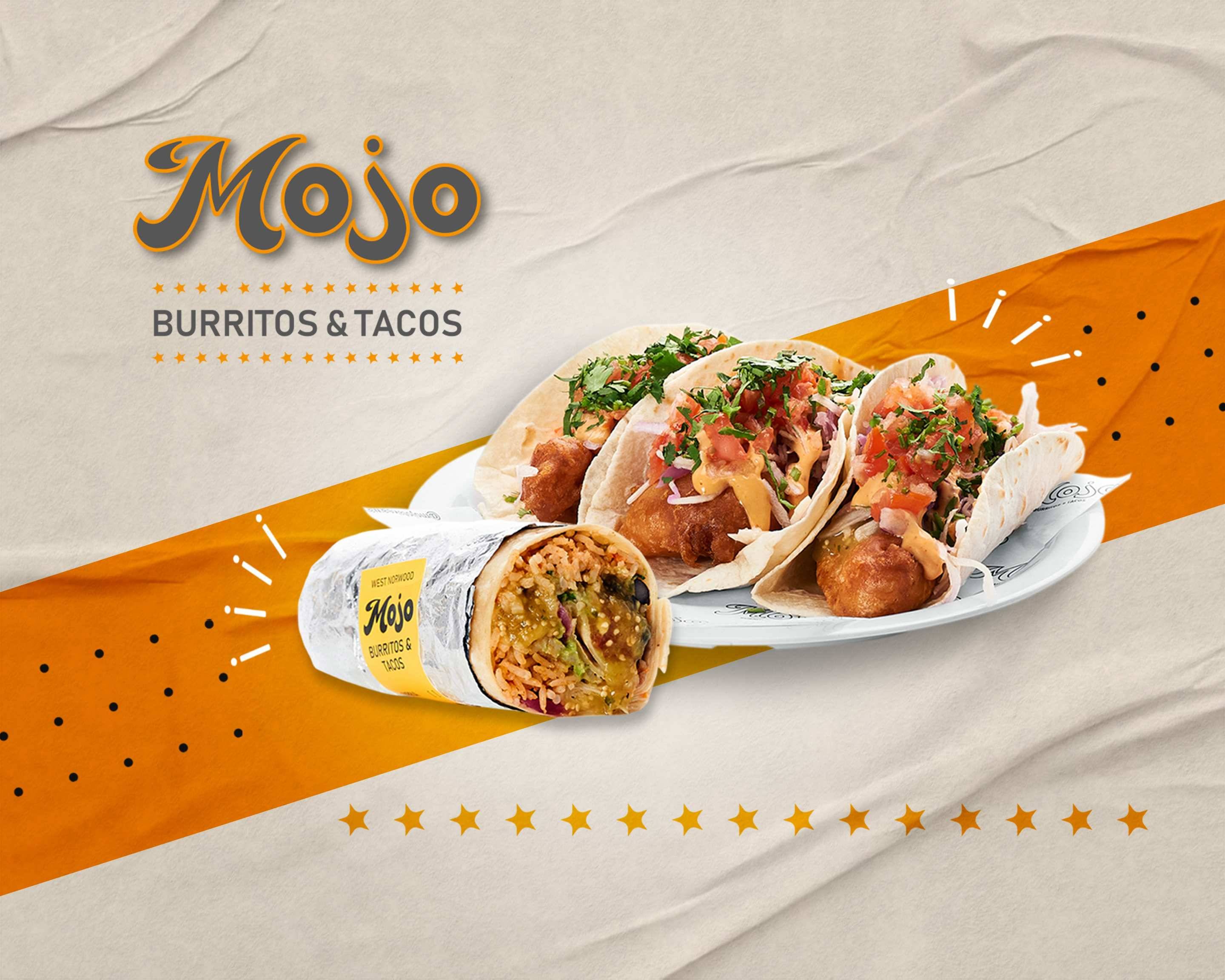 Mojo - Burritos & Tacos Menu & Prices - London Delivery - Order with ...