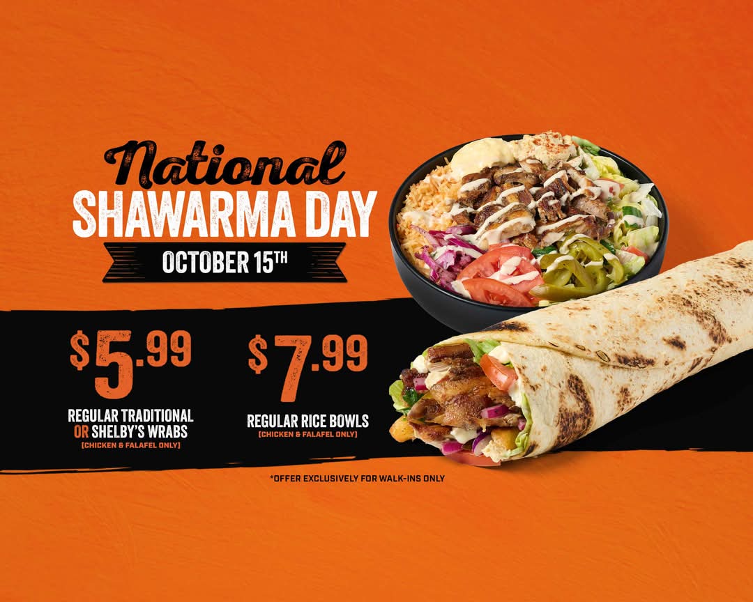 Order Shelby's Shawarma (Bramalea) - Menu Deals & Prices - Brampton ...