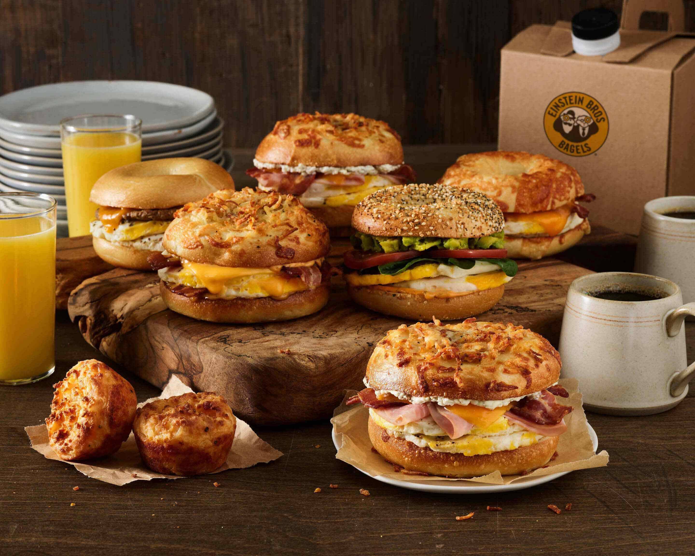 Order Einstein Bros. Bagels (3142 Pat Booker Rd) Menu Delivery【Menu ...