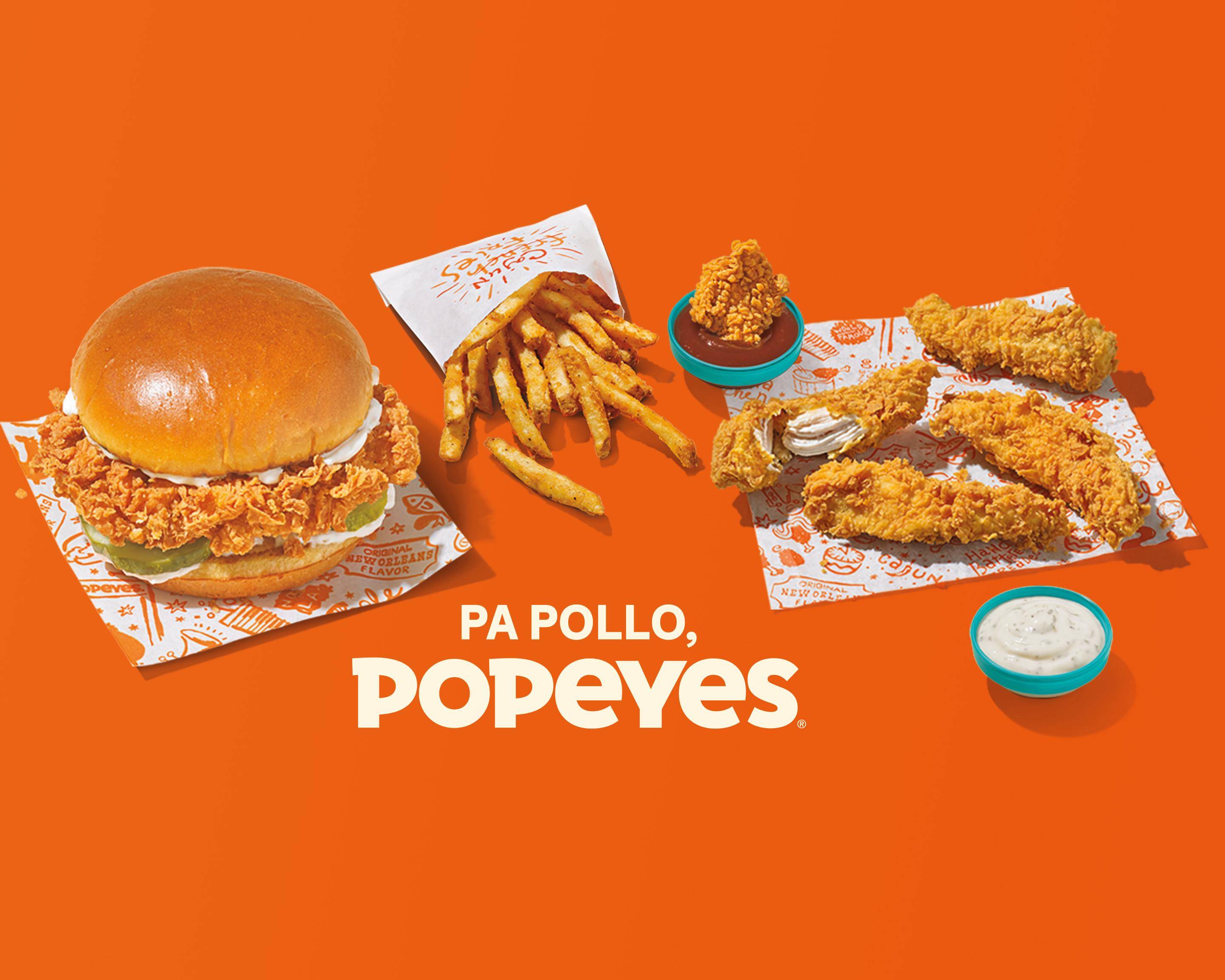 Popeyes - Alfonso I Menú a Domicilio【Menú y Precios】Zaragoza | Uber Eats