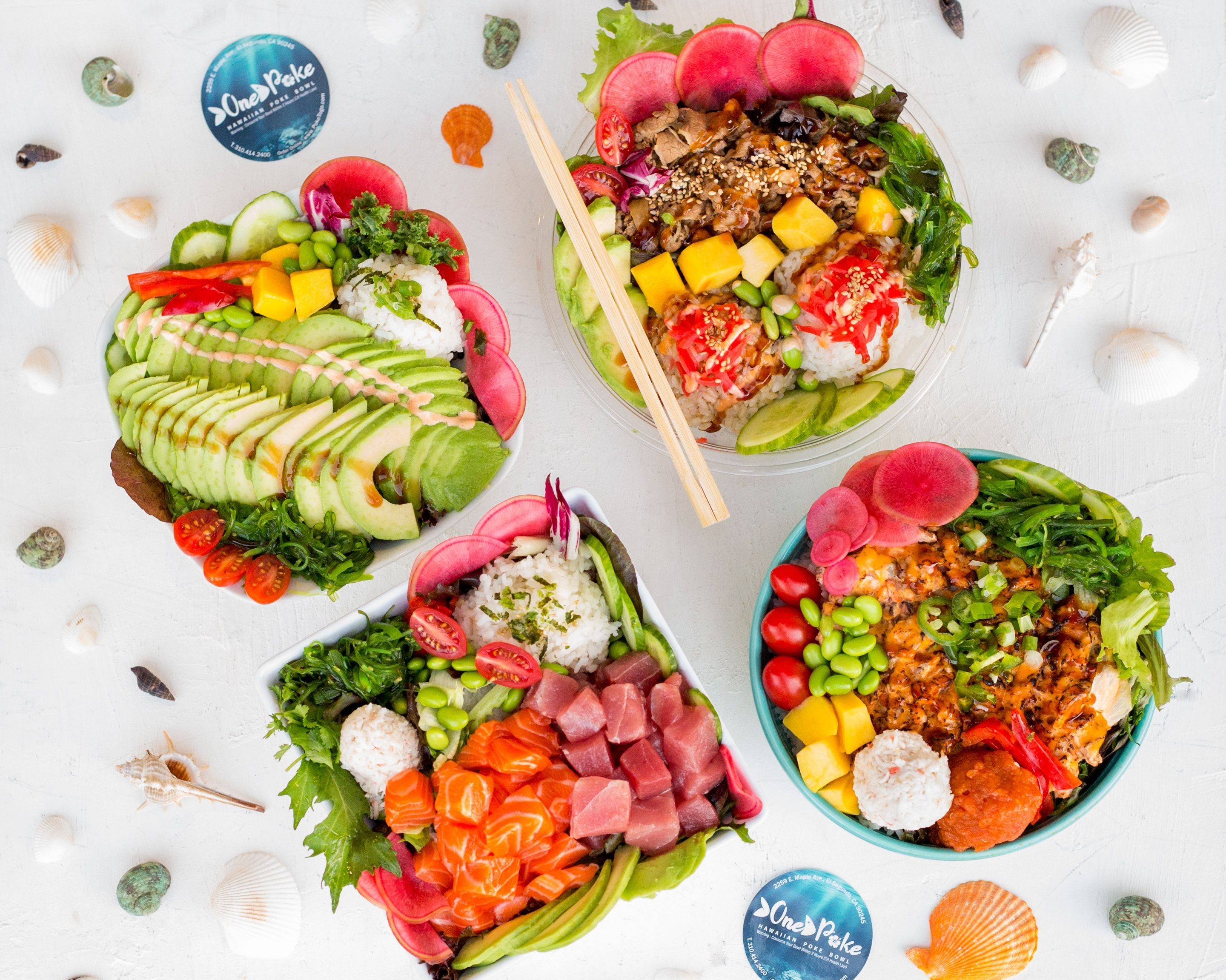 One Poke Menu El Segundo • Order One Poke Delivery Online • Postmates