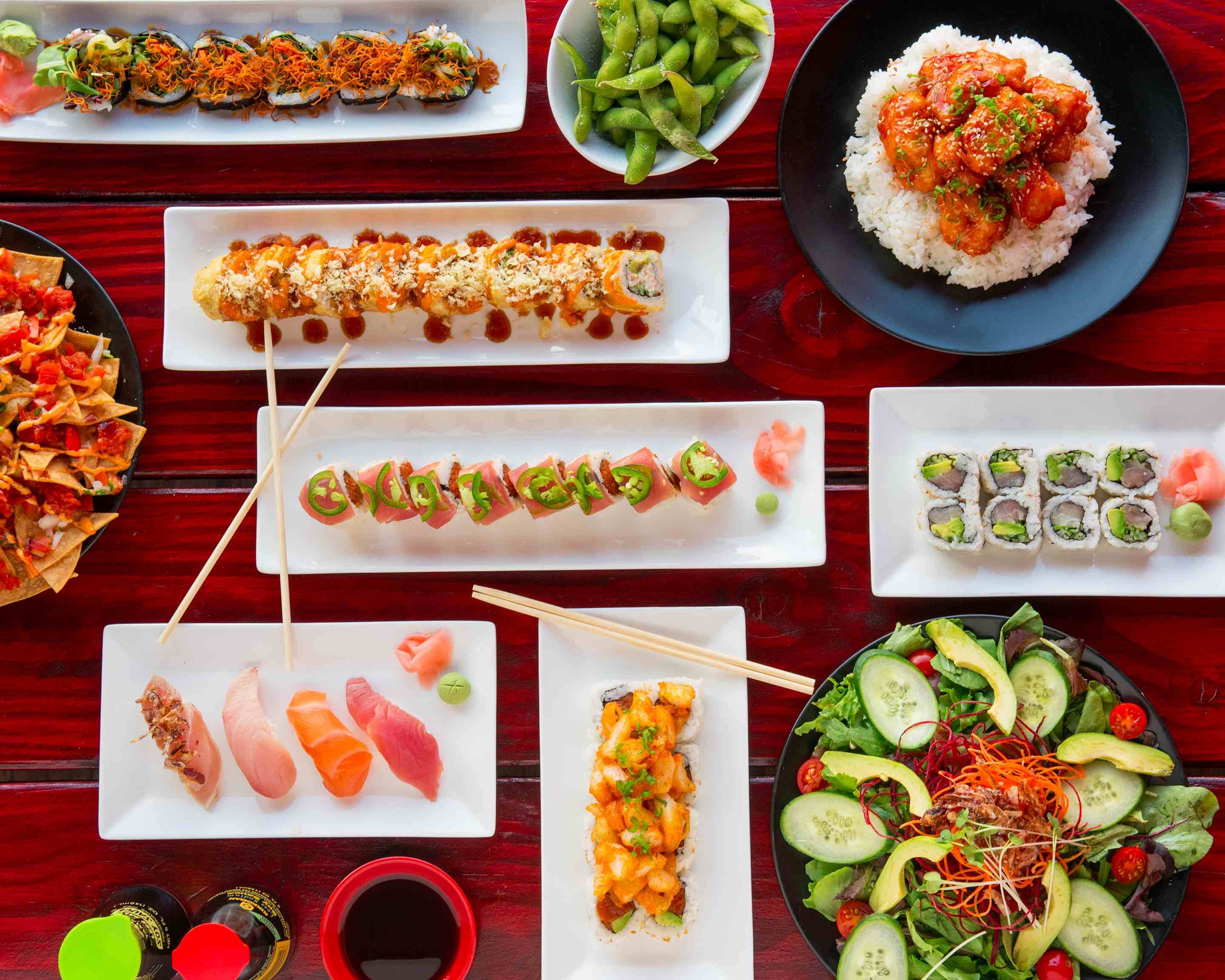 Order Meshuga 4 Sushi - La Brea - Menu & Prices - Los Angeles Delivery ...