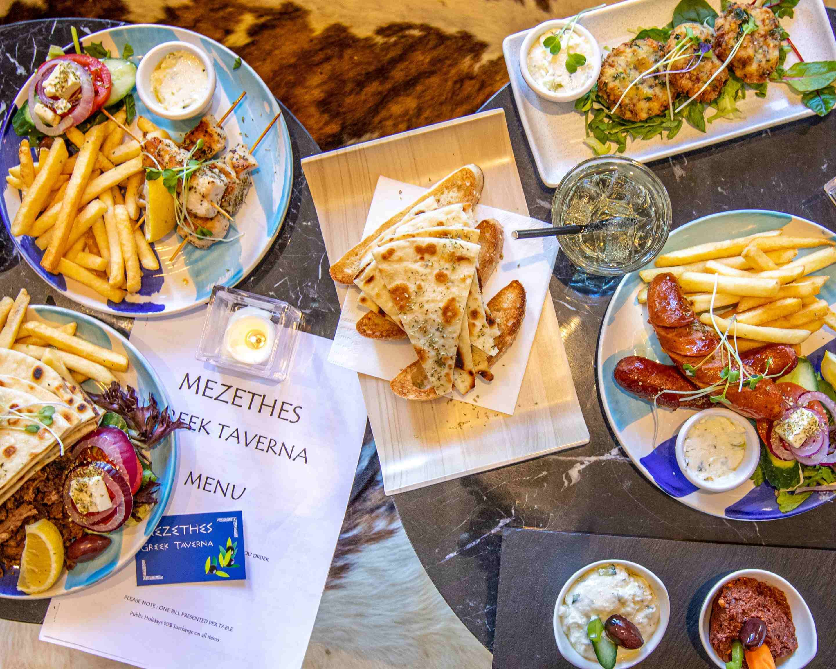Order Mezethes Greek Taverna | Menu & Prices | Hobart Delivery | Uber Eats