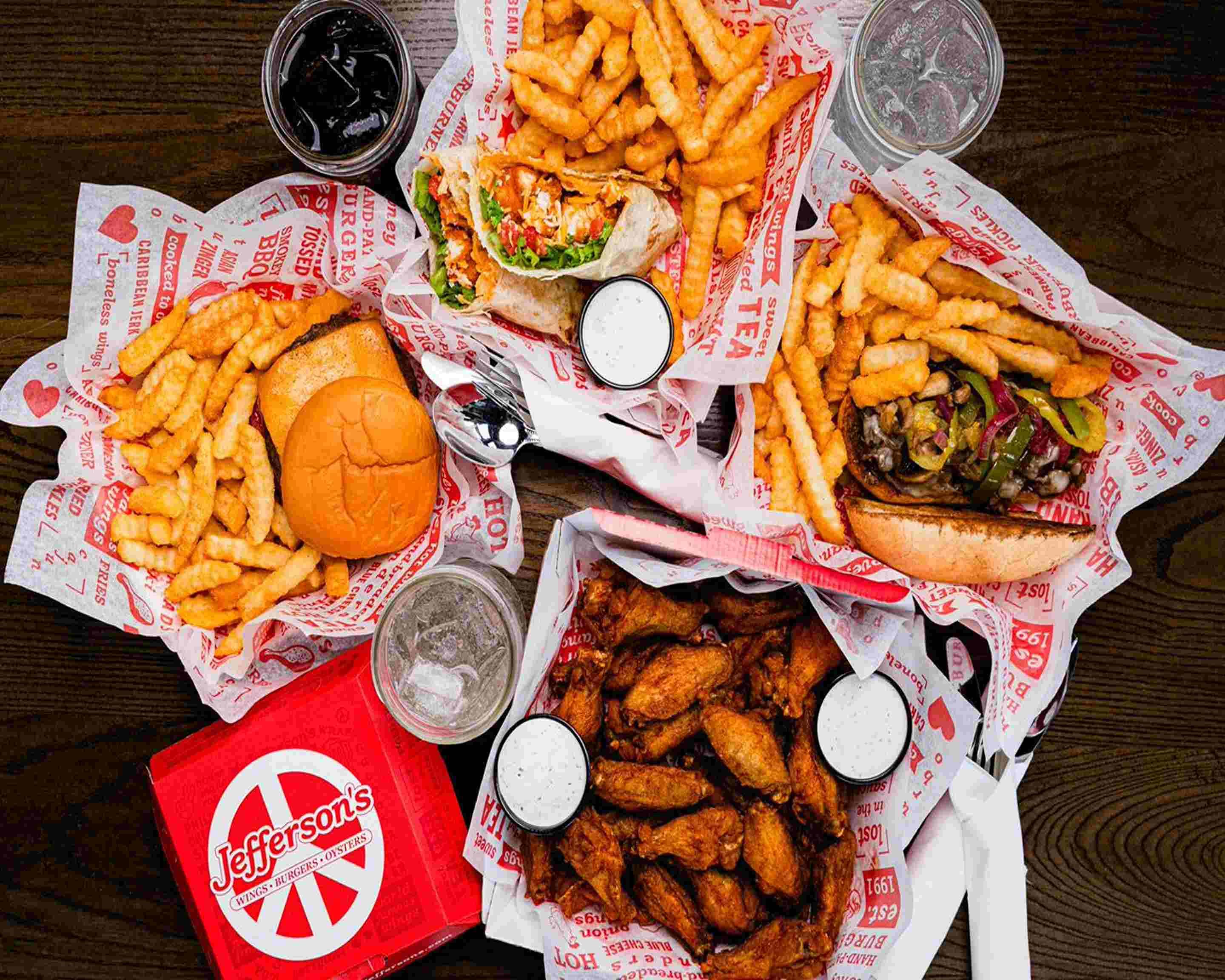 Order Jefferson's - Hoover - Menu & Prices - Hoover Delivery | Uber Eats