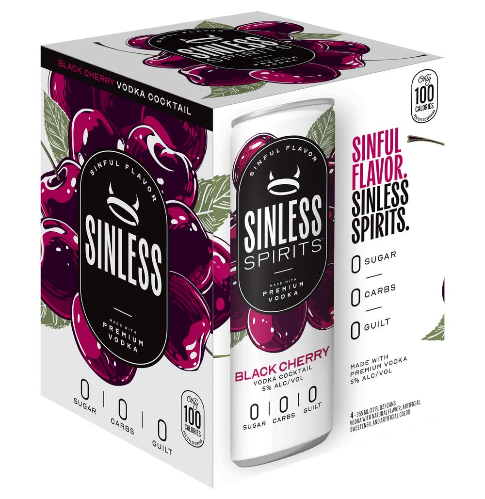 Sinless Spirits Premium Vodka Cocktail Delivery Near Me | Order Online ...