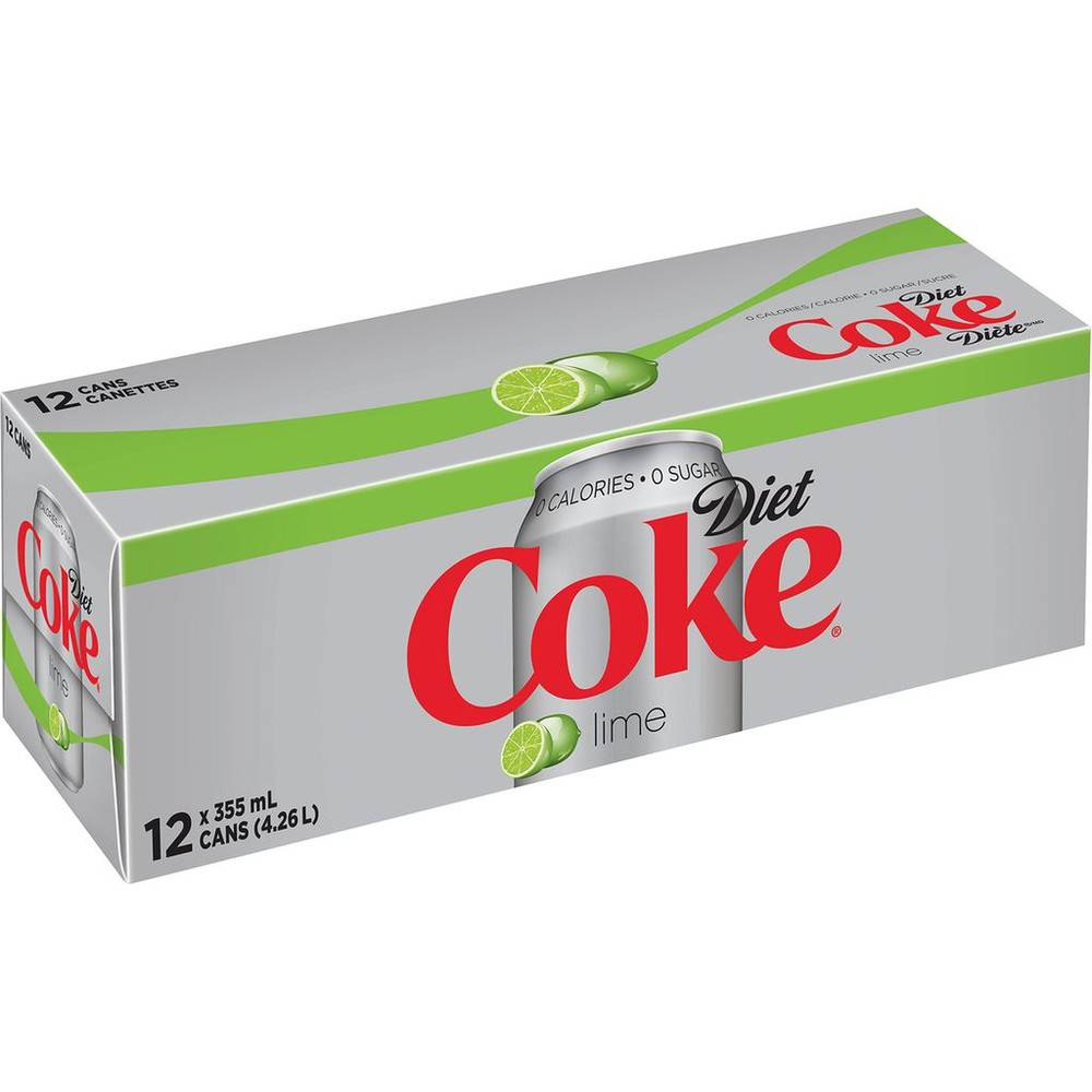 Coca-Cola Diet Coke, With Lime Delivery Near Me | Order Online | Uber Eats