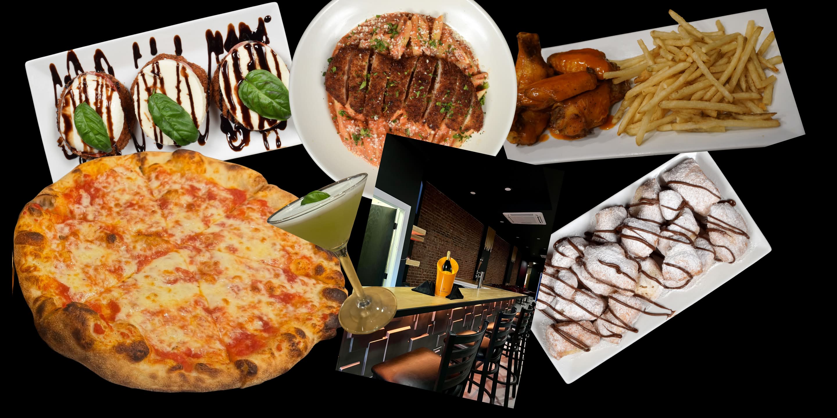 The Alley Pizza Lounge Menu New York City • Order The Alley Pizza ...