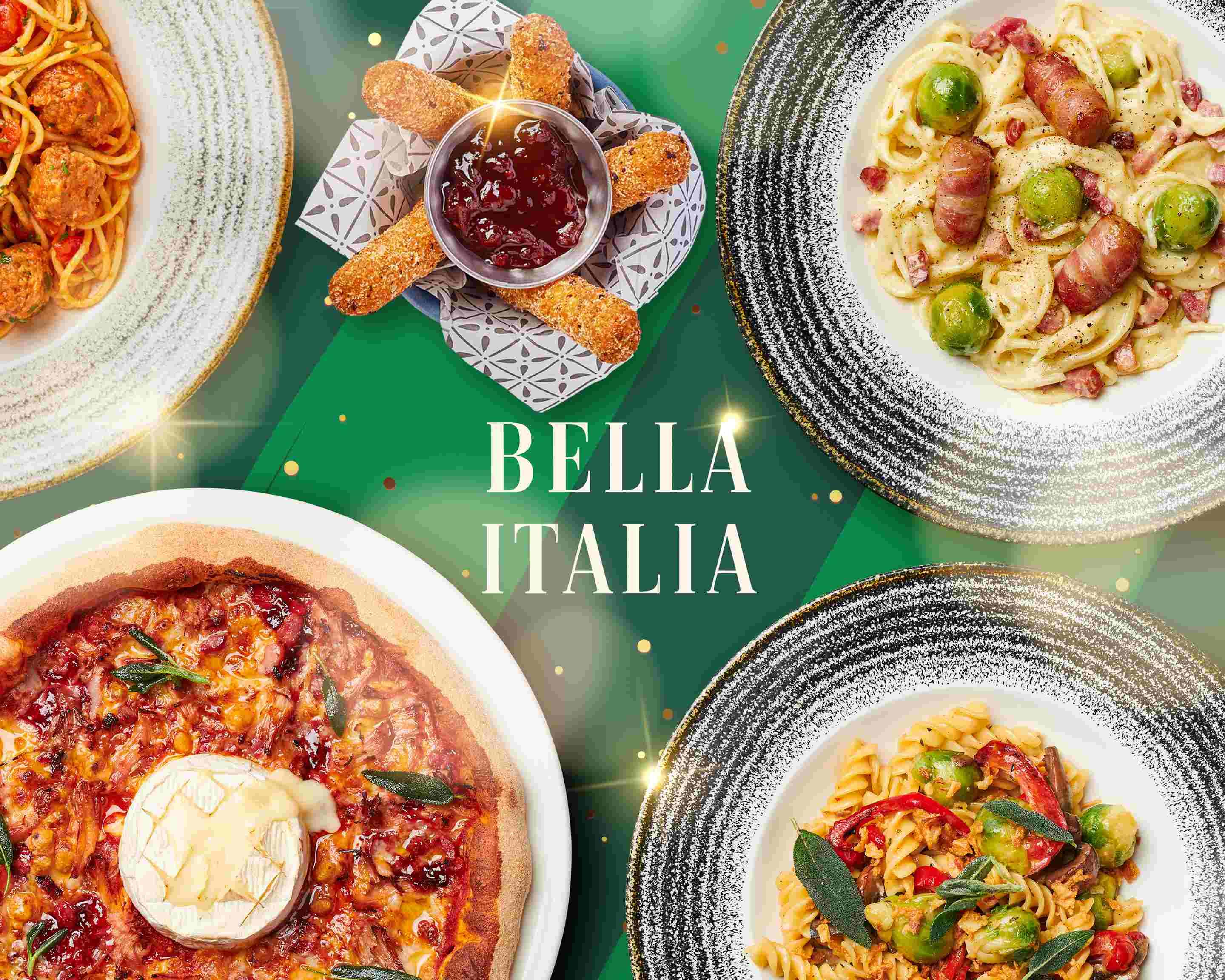 Bella Italia Pizza & Pasta (Wellington Street) Menu & Prices - London ...