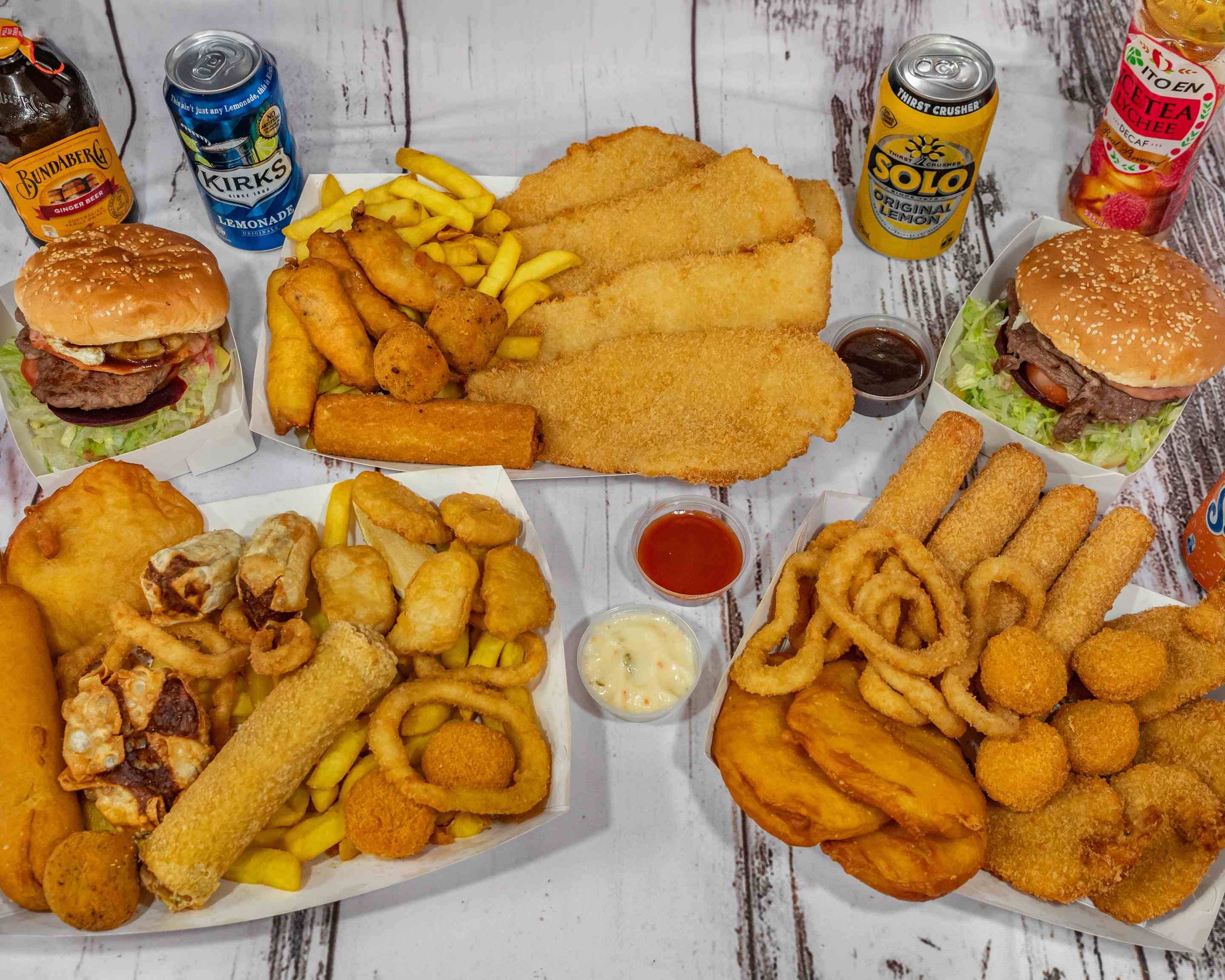 Keperra Fish and Chip Take Away Menu Takeout in Brisbane | Delivery ...