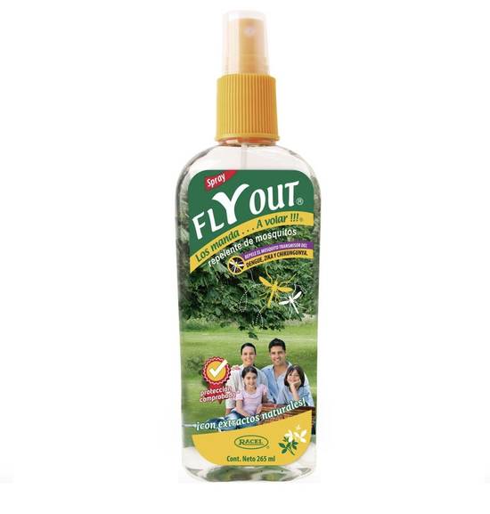 Fly out repelente de insectos (spray 265 ml) | Delivery Near You | Uber ...
