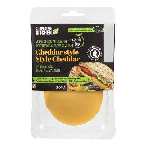 Alternative kitchen style cheddar (1 unit) - vegan cheddar style cheese ...