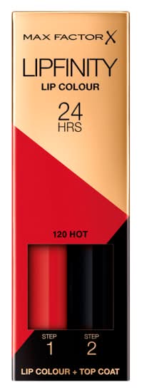 Max Factor Lipfinity Lip Colour 2 Step Long Lasting Lipstick Delivery ...