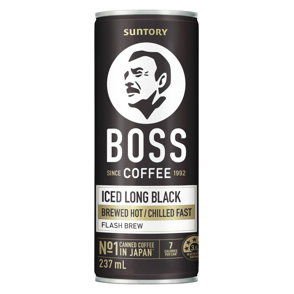 Suntory Boss Coffee Iced Long Black Delivery Near Me | Order Online ...