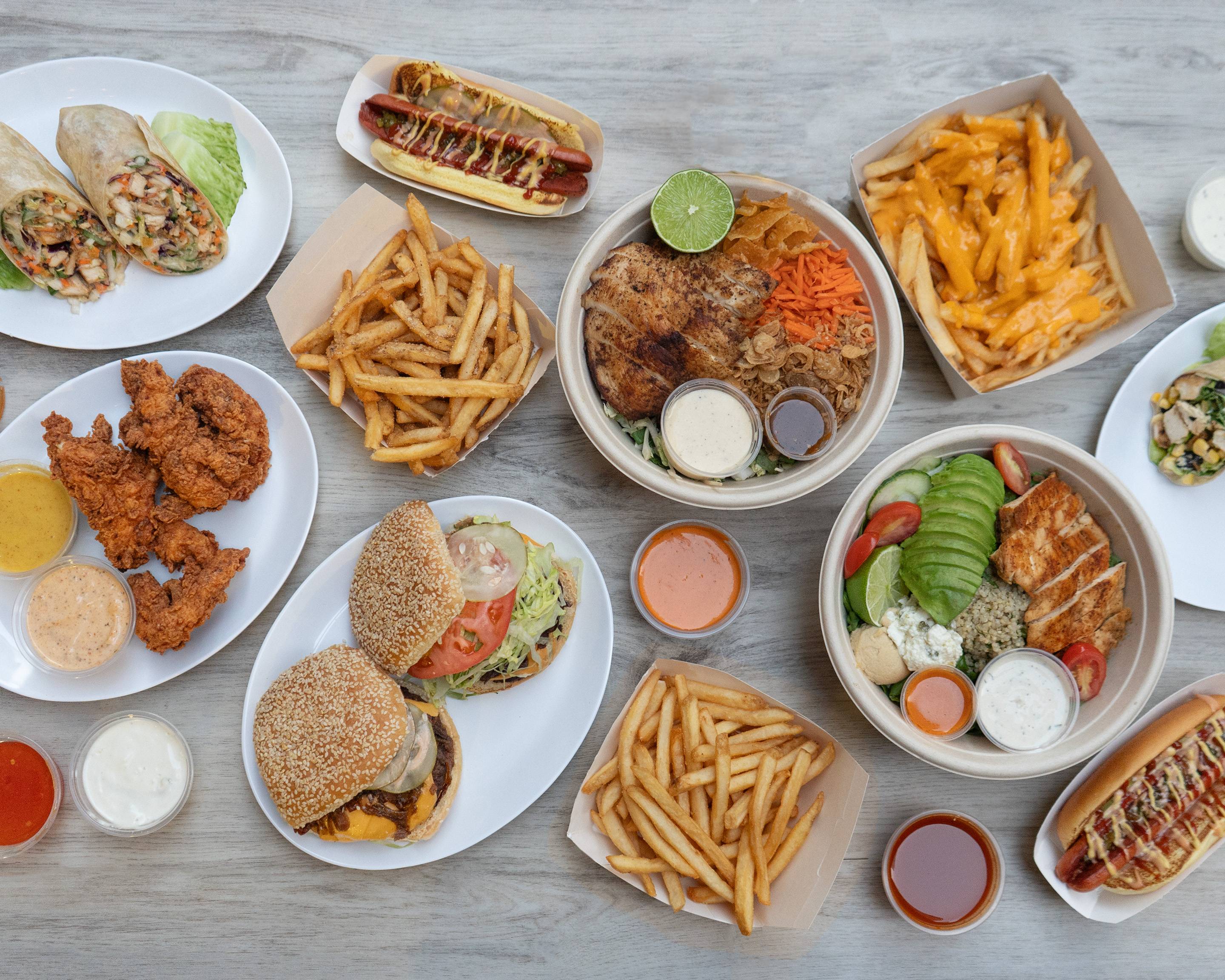 Order International Chicken Company & Bash Burger - Menu & Prices - New ...