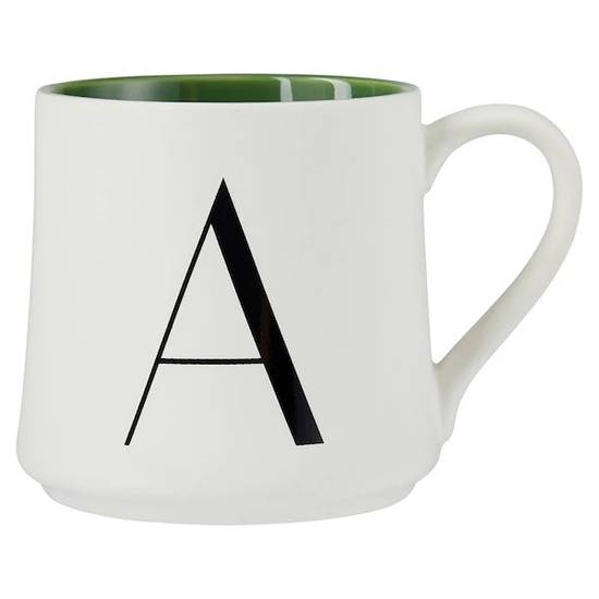 Indigo Monogram Mug a | Delivery Near You | Uber Eats
