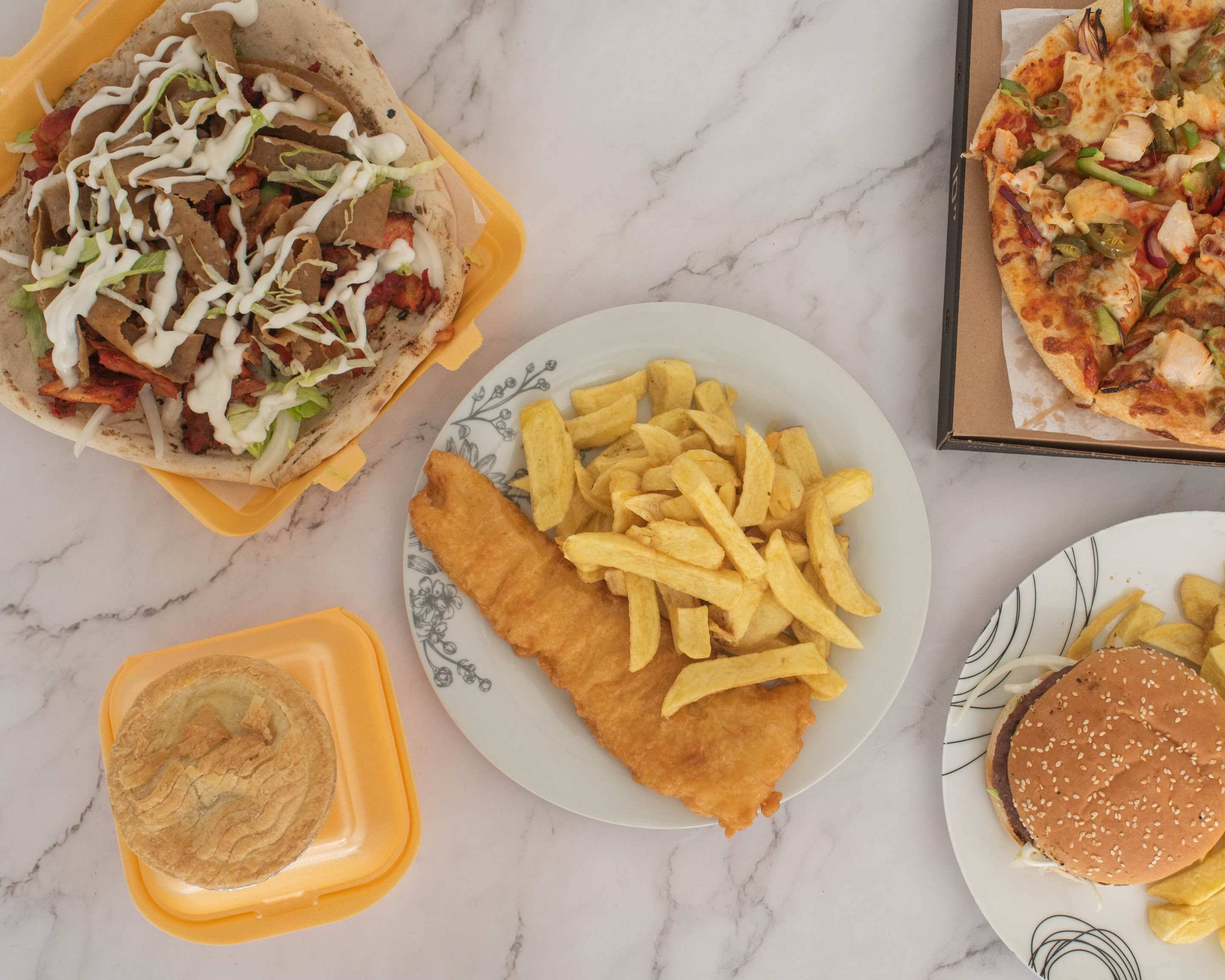 Bushland Chippy Menu & Prices - Northampton Delivery - Order with Uber Eats