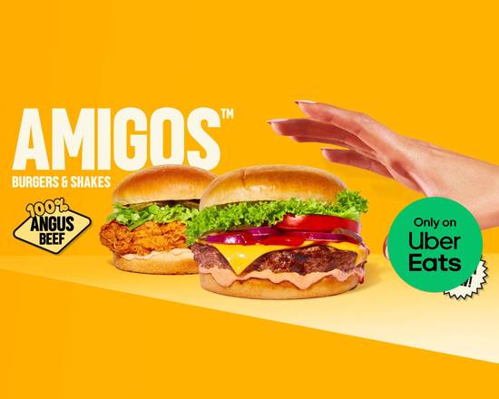 Amigos Burgers & Shakes (Whitechapel) Menu - Takeaway in London ...