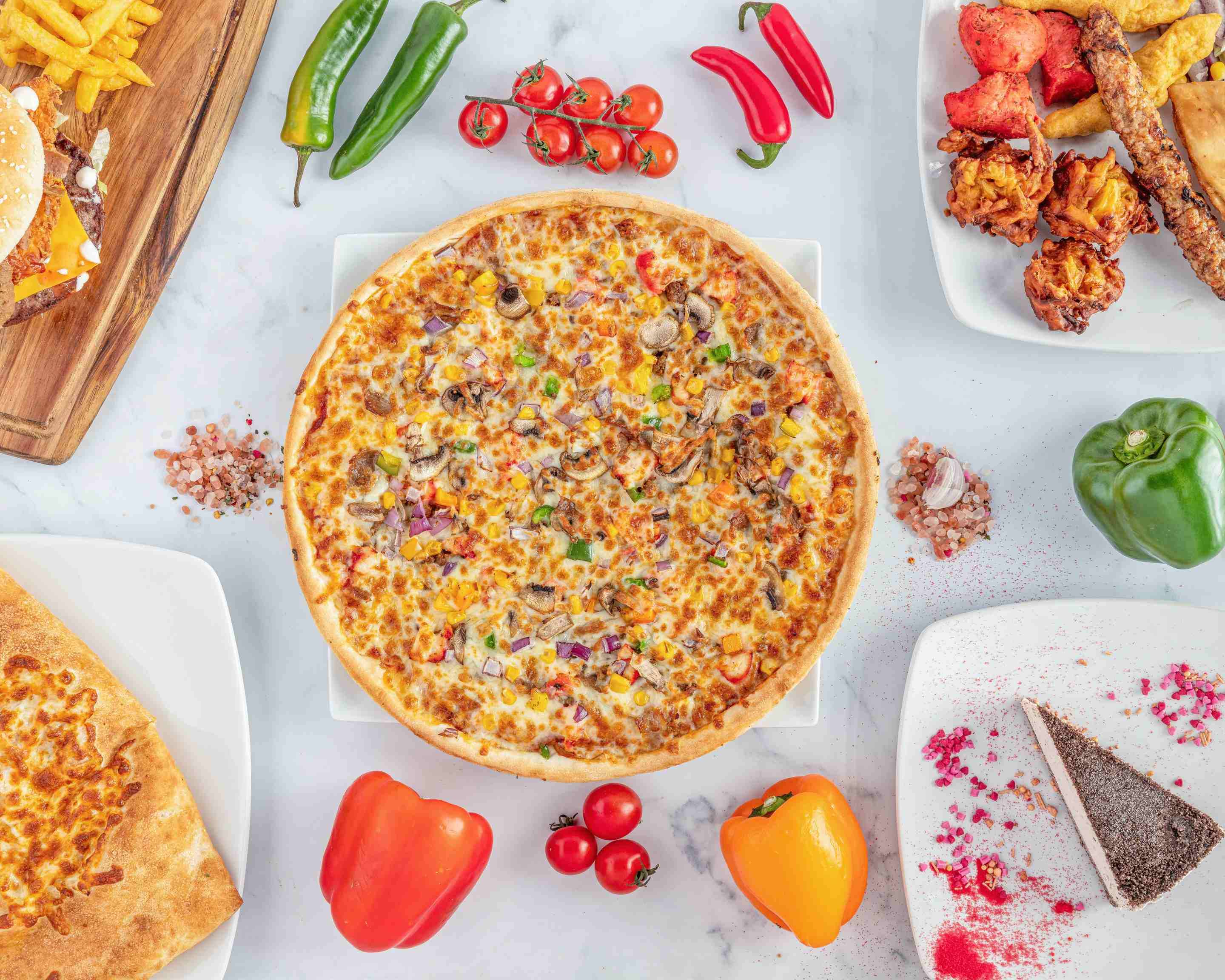 Paradise pizza menu store