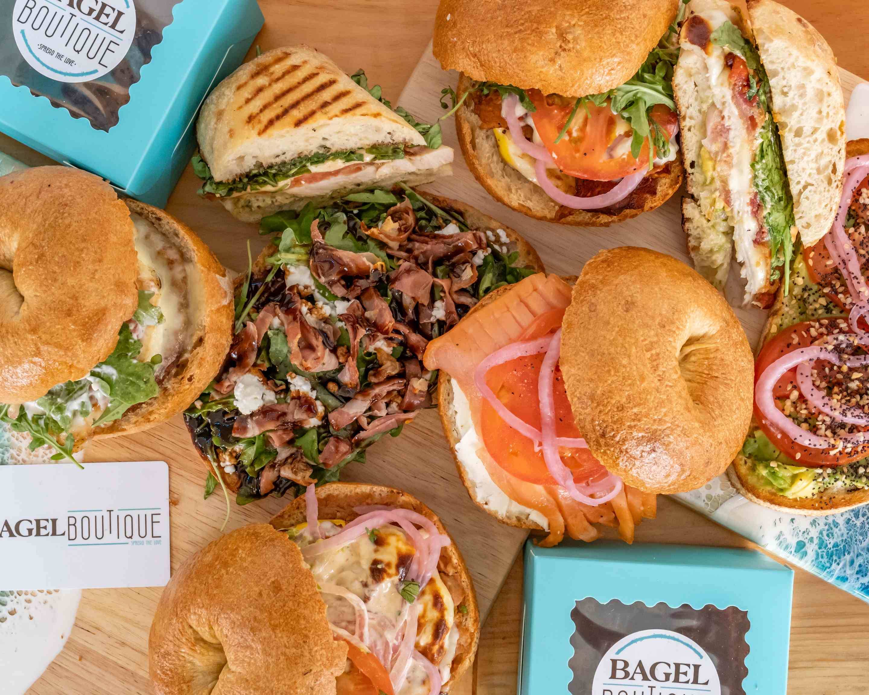 Order Bagel Boutique Menu Delivery in Stratford | Bagel Boutique Prices ...