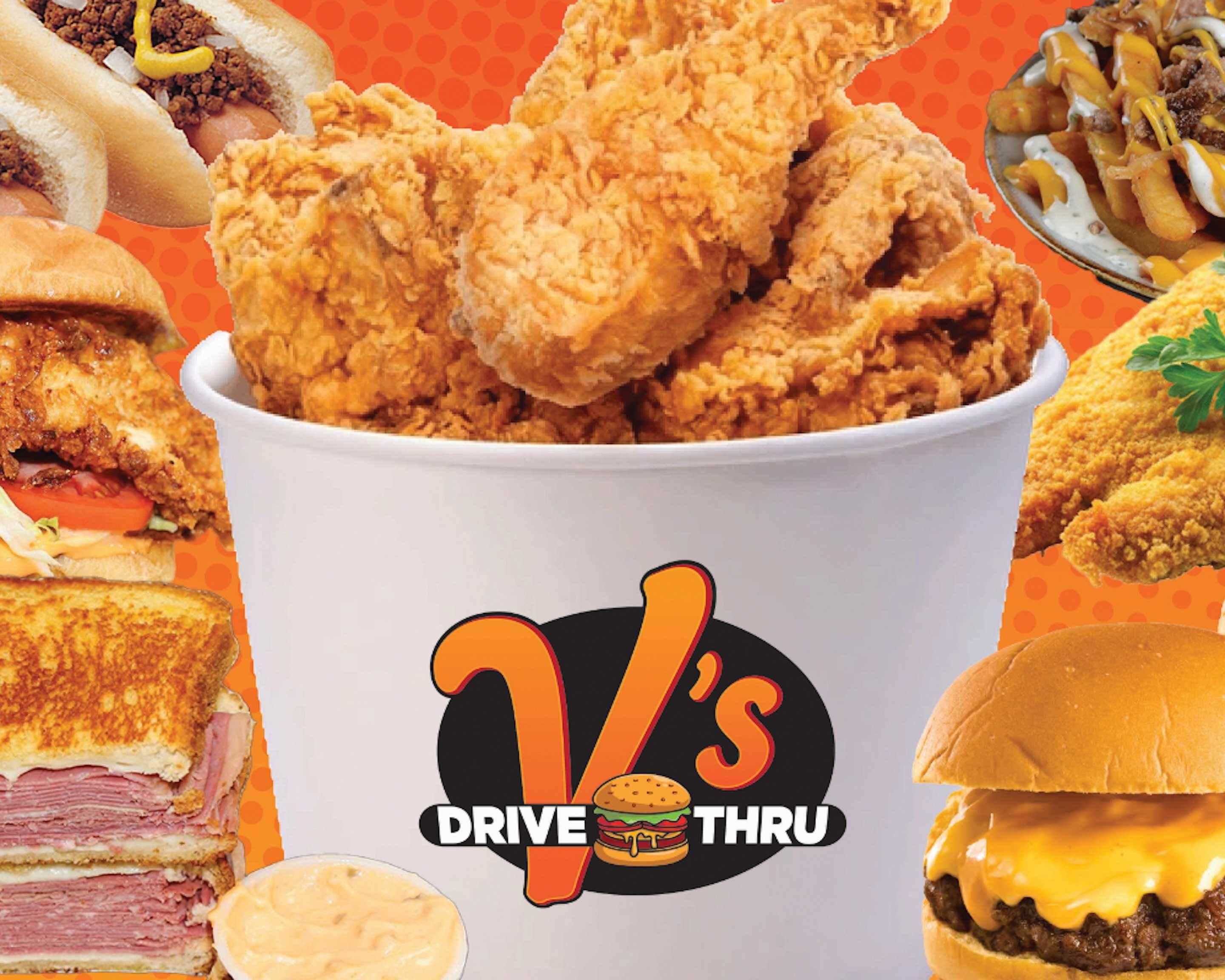 Order V's Drive Thru Menu Delivery【Menu & Prices】| Detroit | Uber Eats