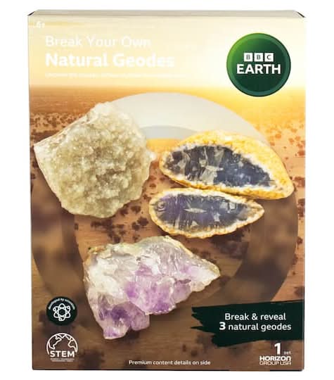 BBC Earth Break Your Own Natural Geodes Delivery Near Me | Order Online ...