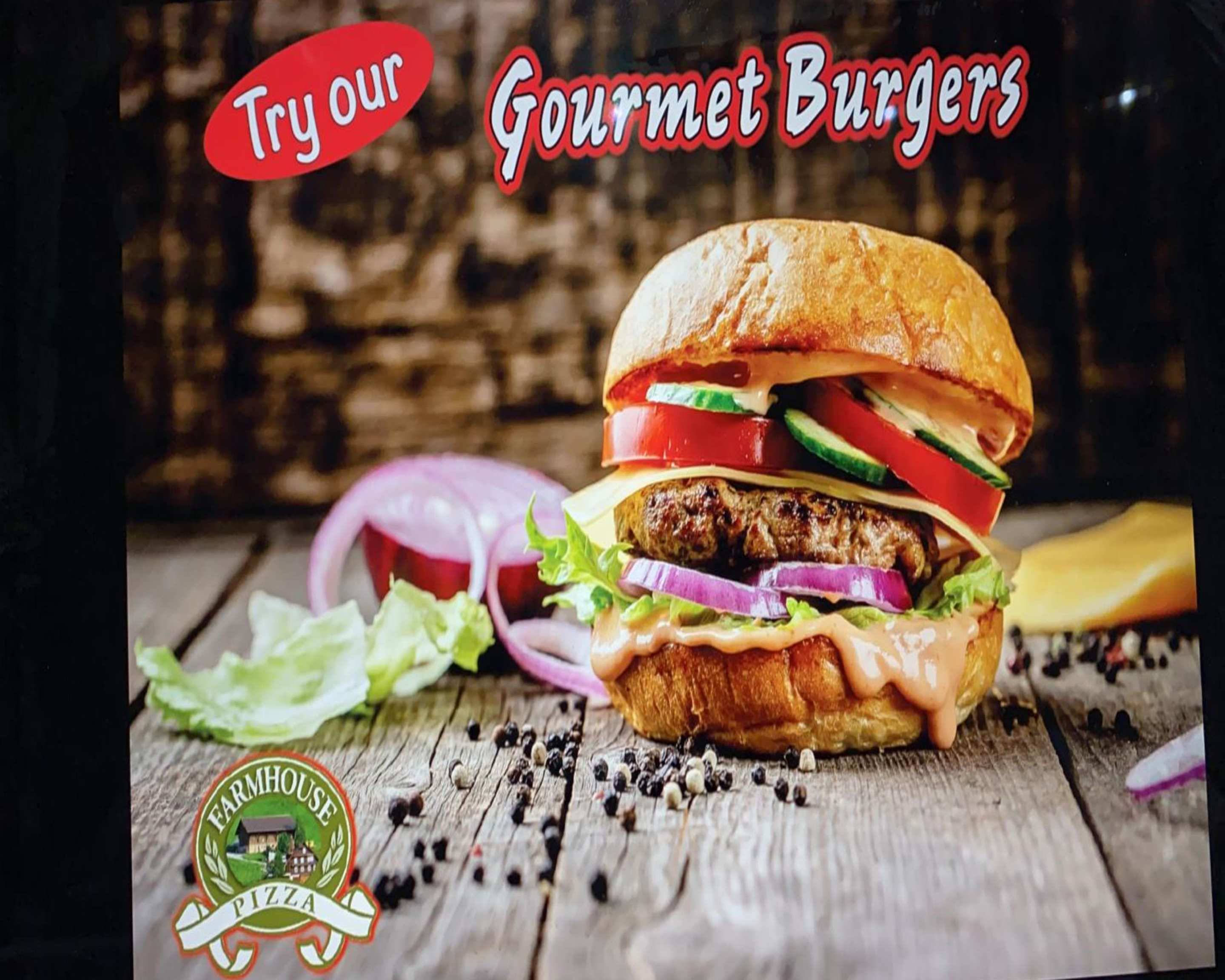 Farmhouse Gourmet Burgers and Milkshakes Menu Deals & Prices - Woking ...