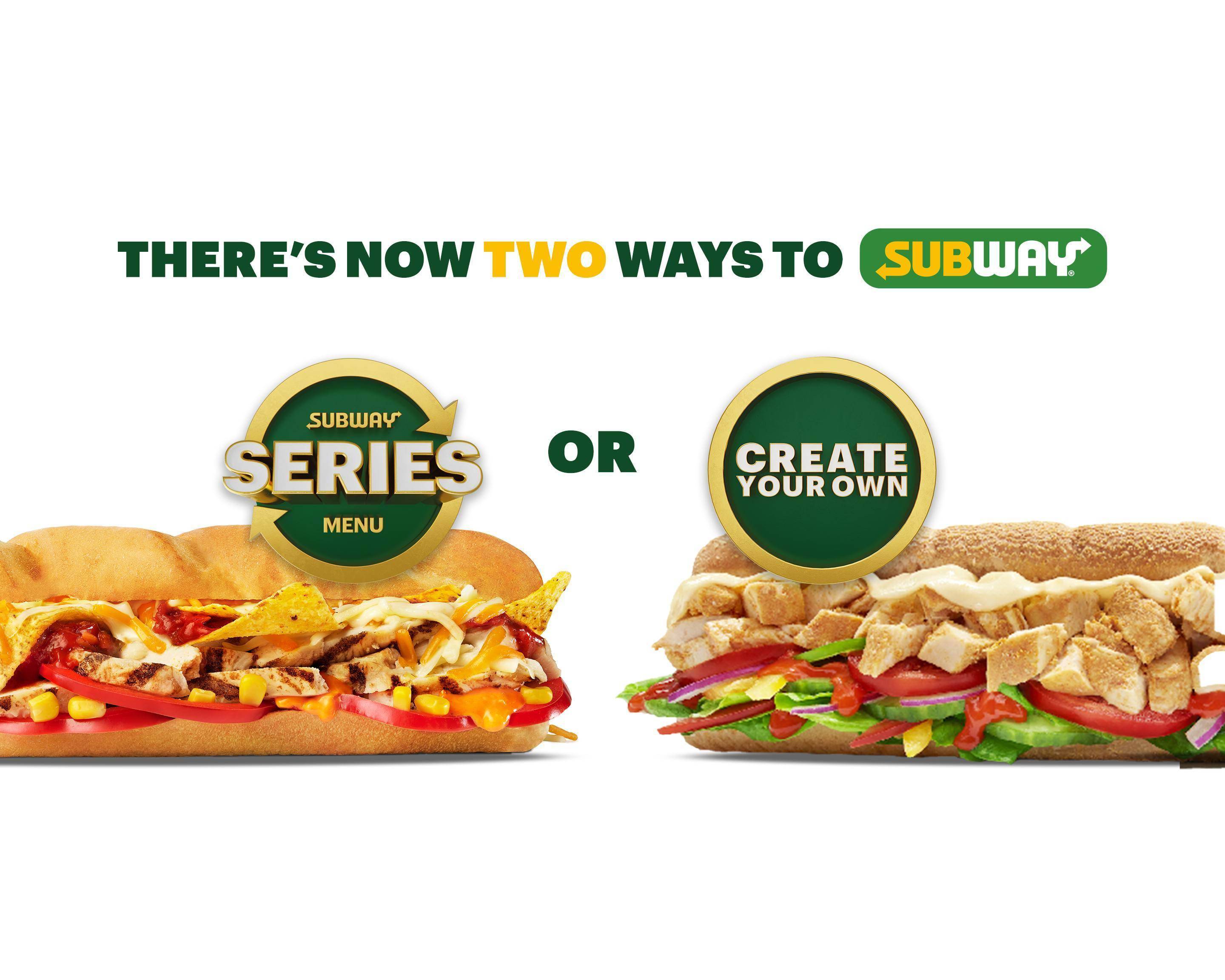 Subway (Shrub Hill Retail Park Unit 6C) Menu - Takeaway in Worcester ...