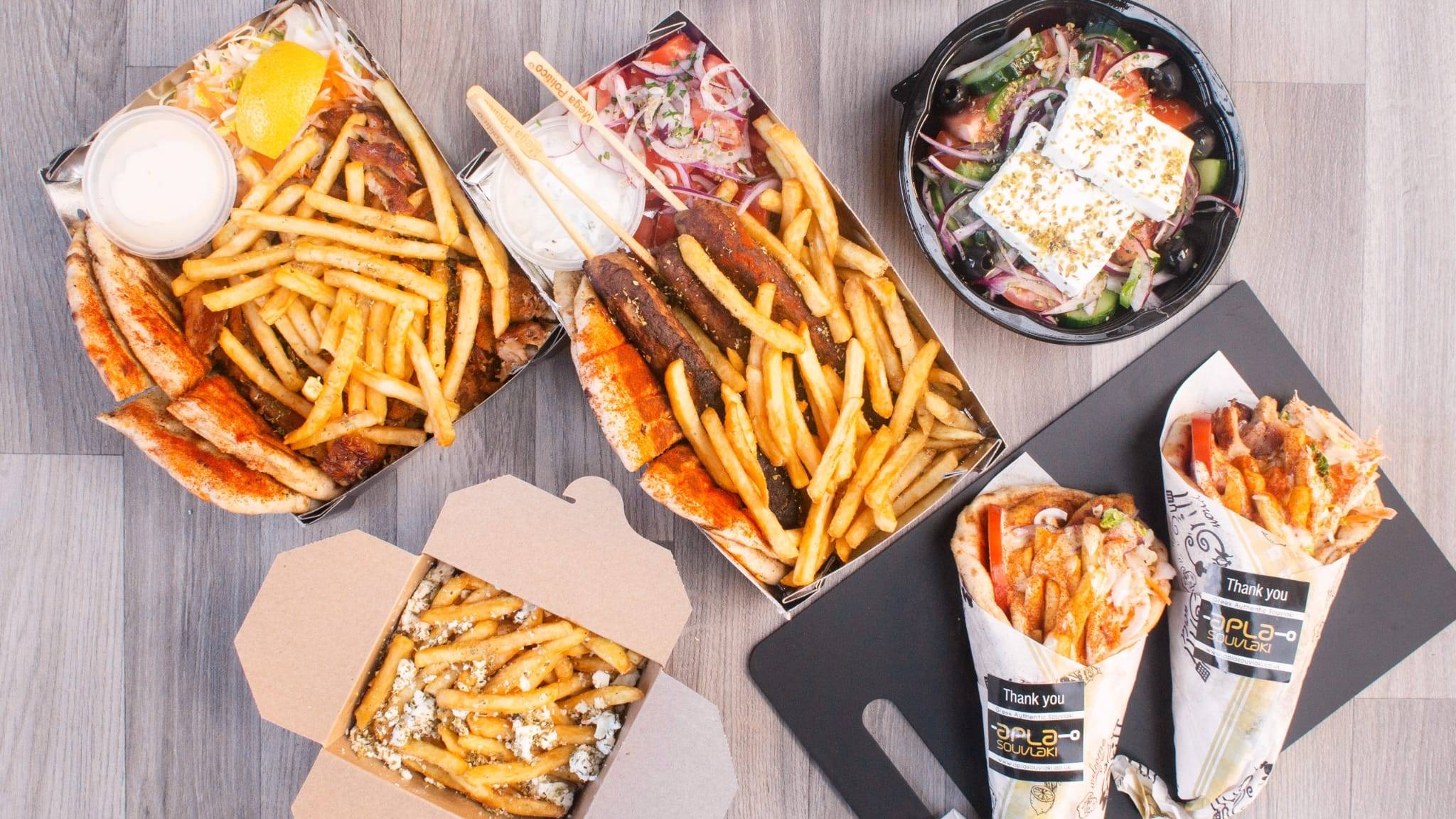 Apla Souvlaki Menu & Prices - Bognor Regis Delivery - Order with Uber Eats