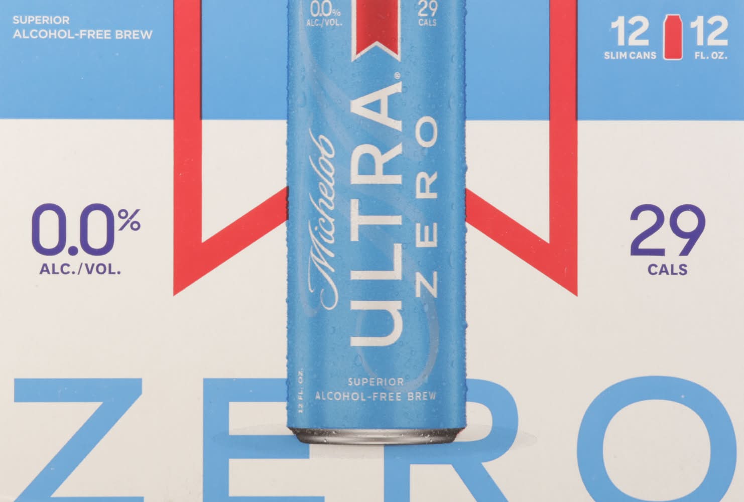 Michelob Ultra Zero Non Alcohol Beer (12 x 12 fl oz) | Postmates