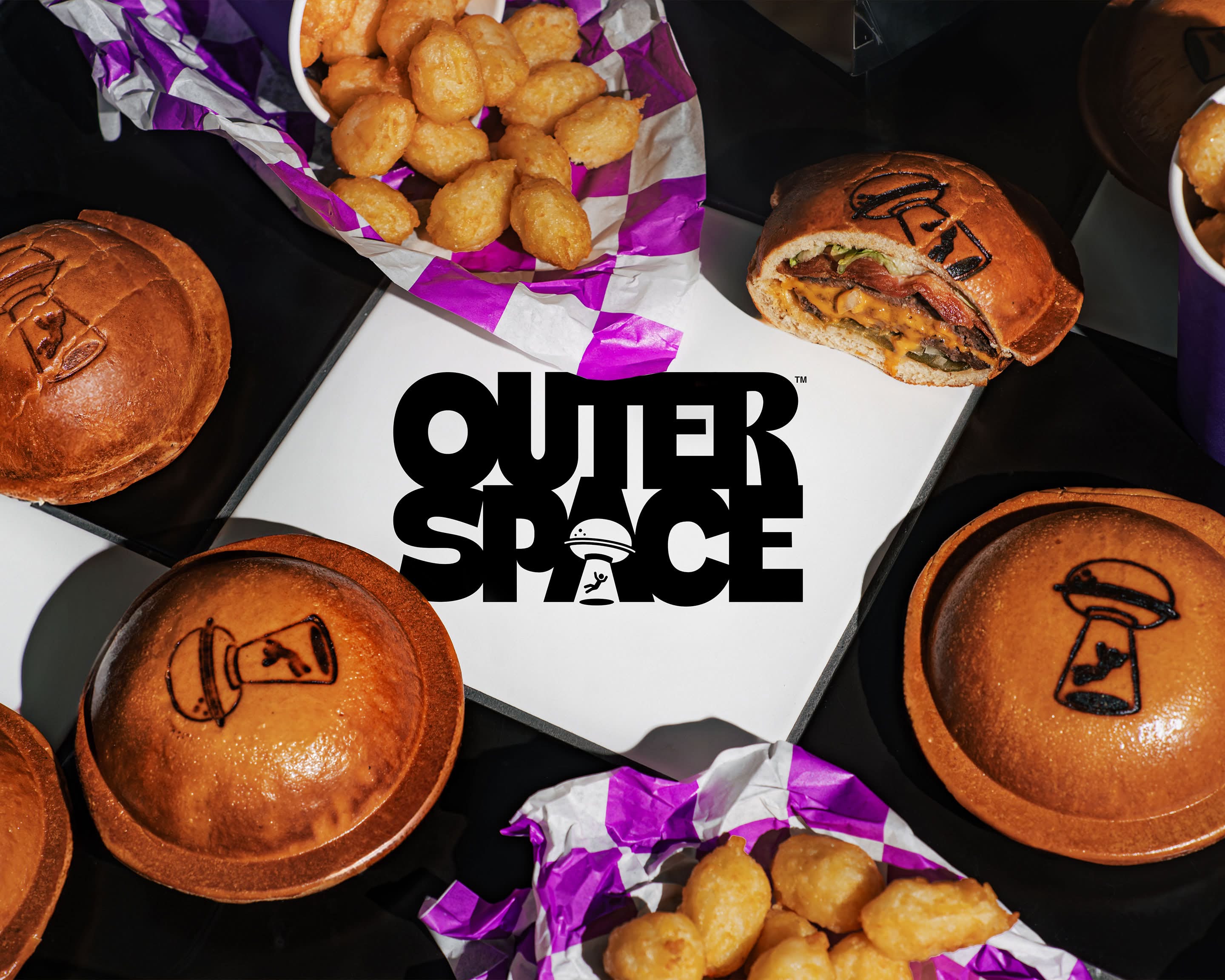 Outer Space Burger Menu Deals & Prices - Manchester Delivery - Order ...