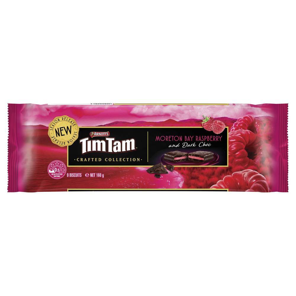 Arnott's Tim Tam Crafted Biscuits Raspberry and Dark Chocolate Delivery ...