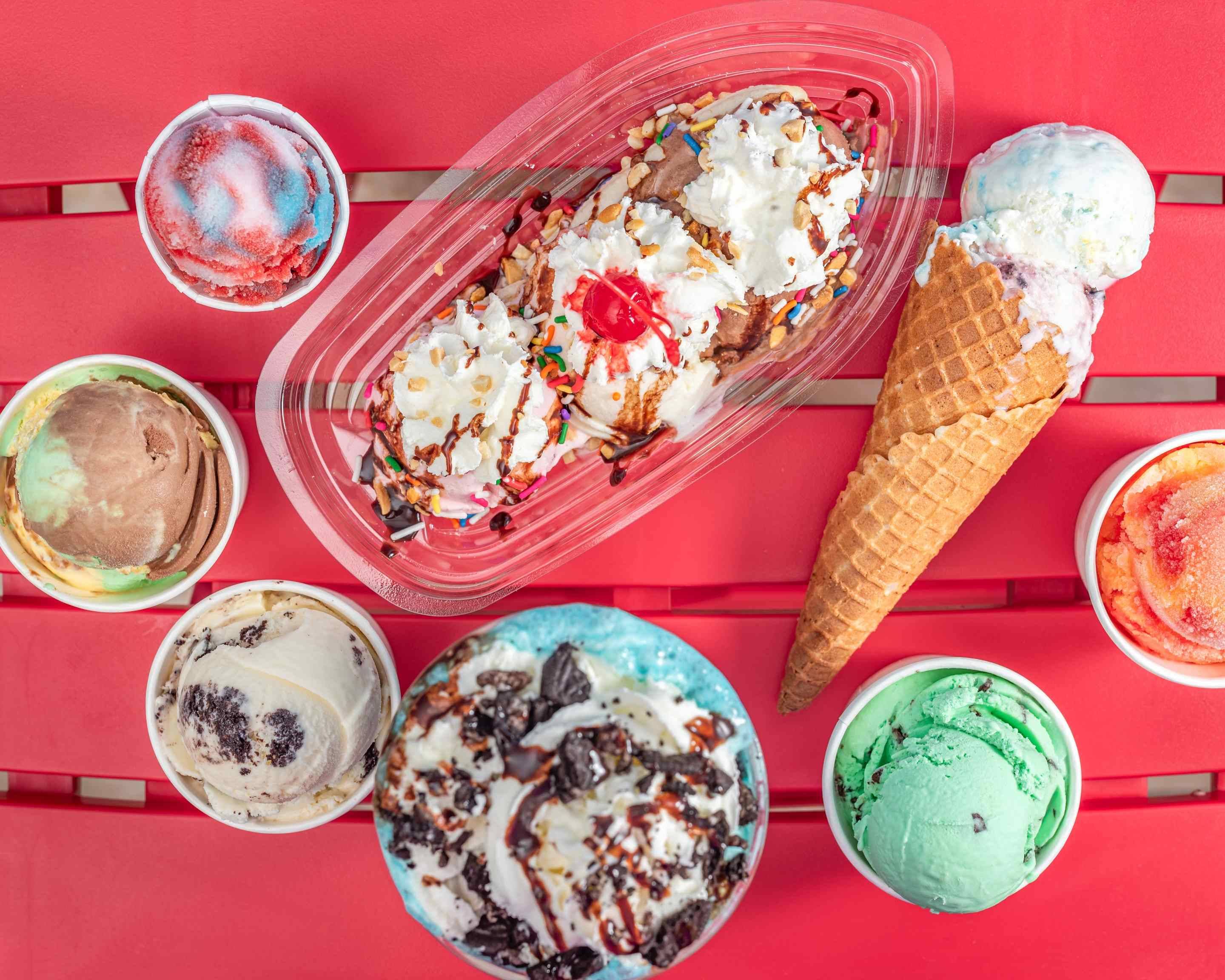 Uncle Louie G Italian Ices & Ice Cream (9866 W Sample Rd) Menu Coral ...