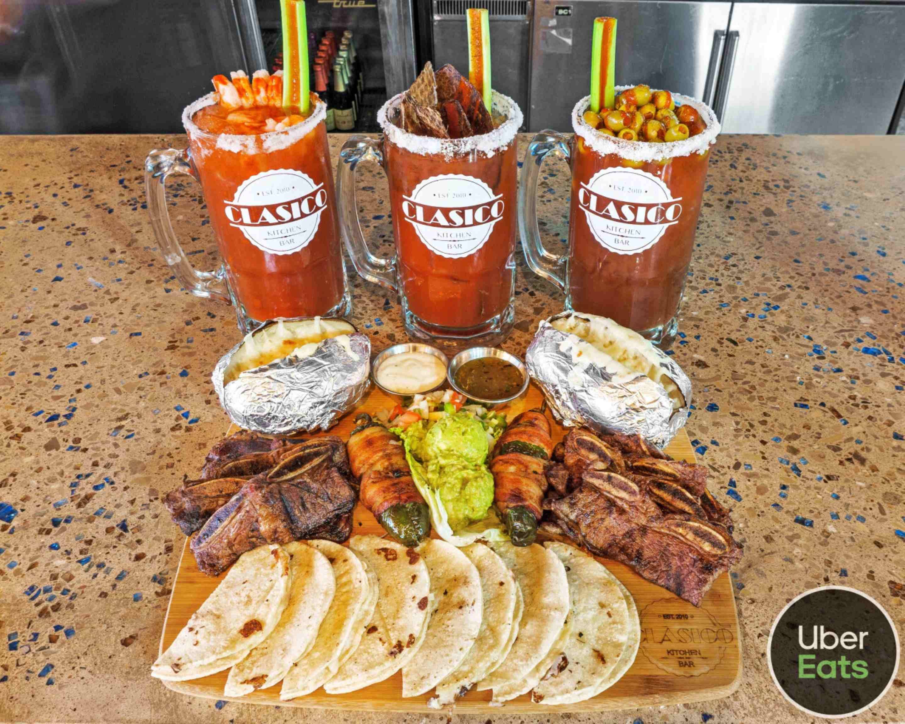 Clasico Kitchen Bar Menu El Paso • Order Clasico Kitchen Bar Delivery ...