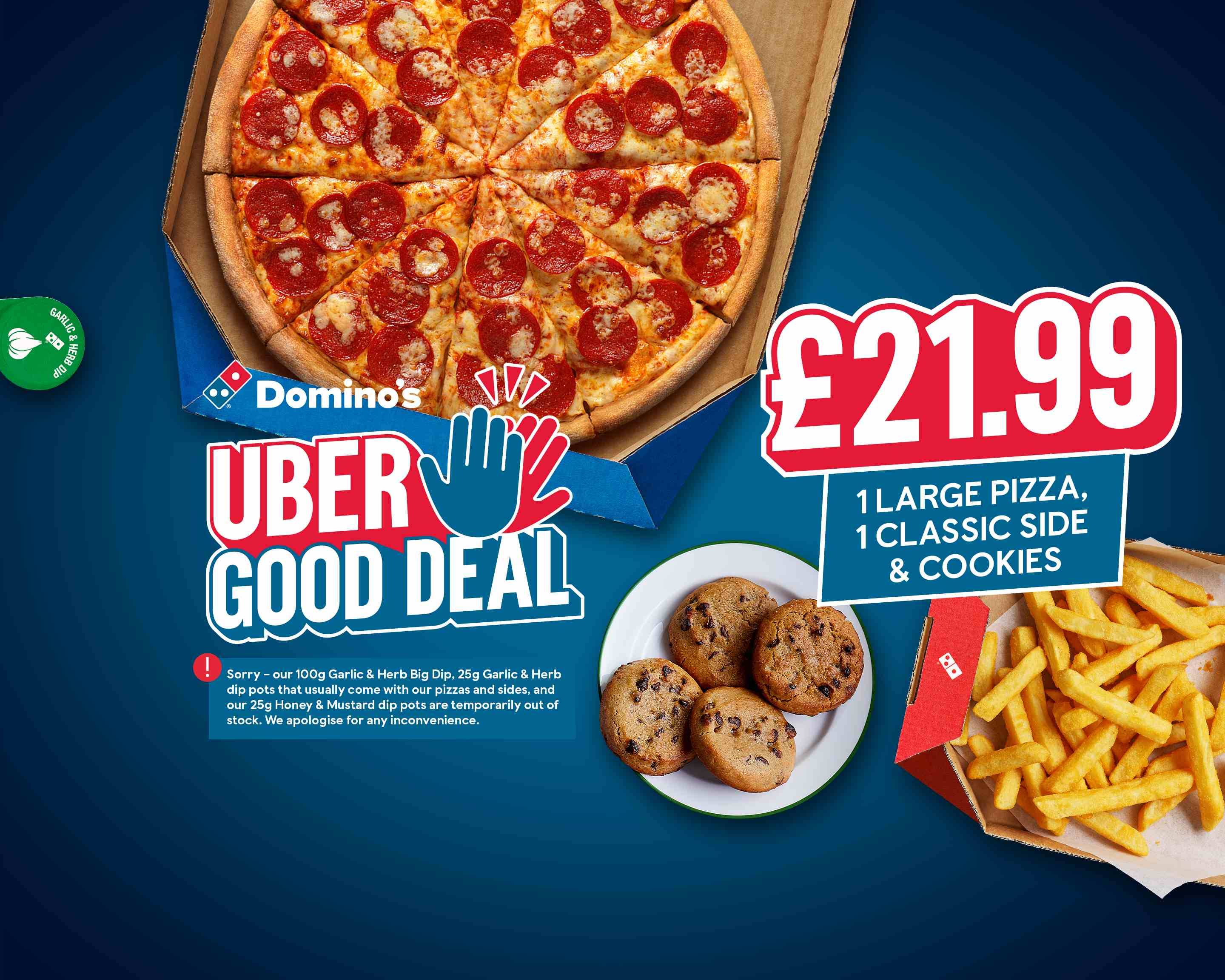 Domino's Pizza (Coventry - City Centre) Menu - Takeaway in Birmingham ...