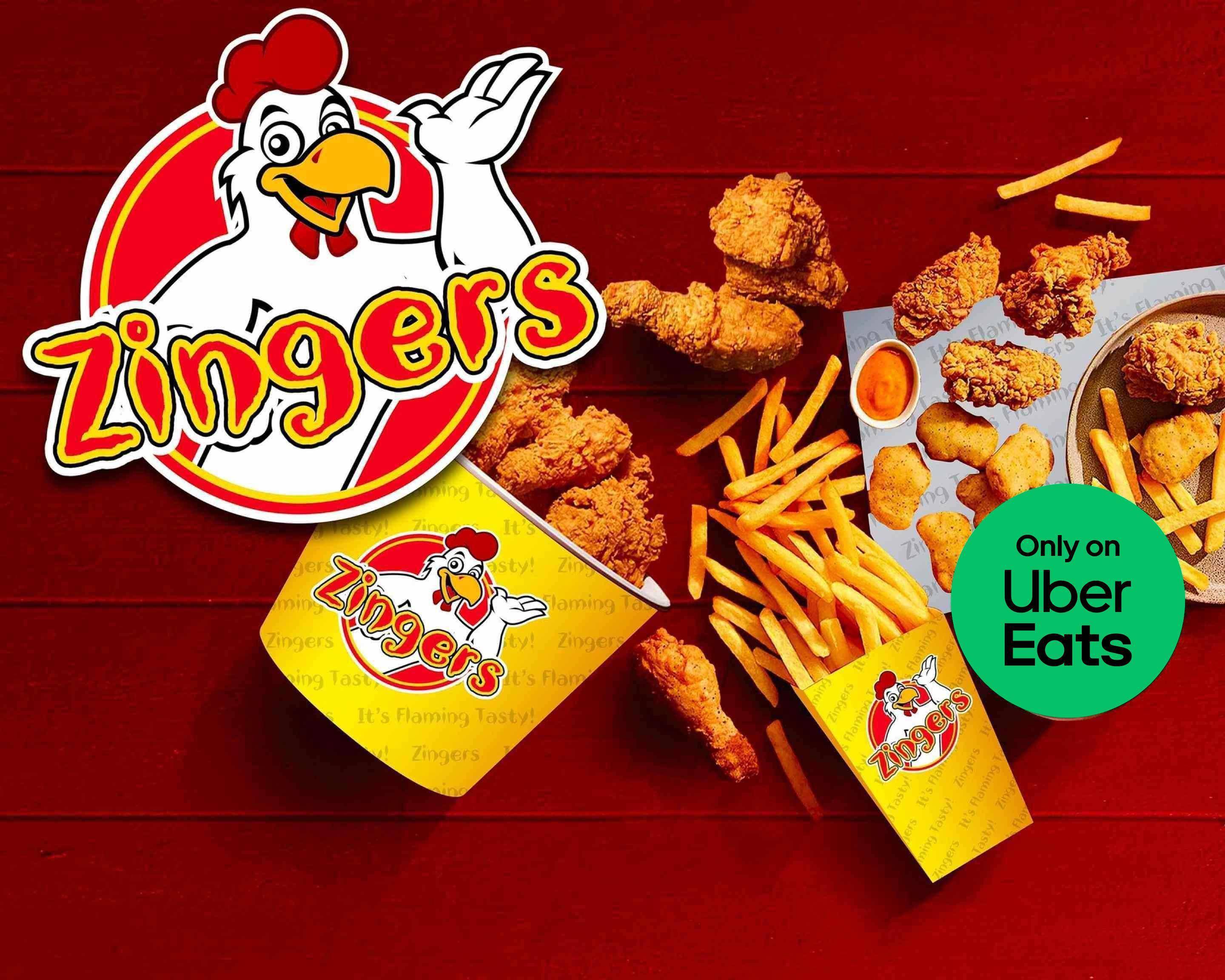 Zingers (Grange Park) Menu - Takeaway in Northampton and Milton Keynes ...