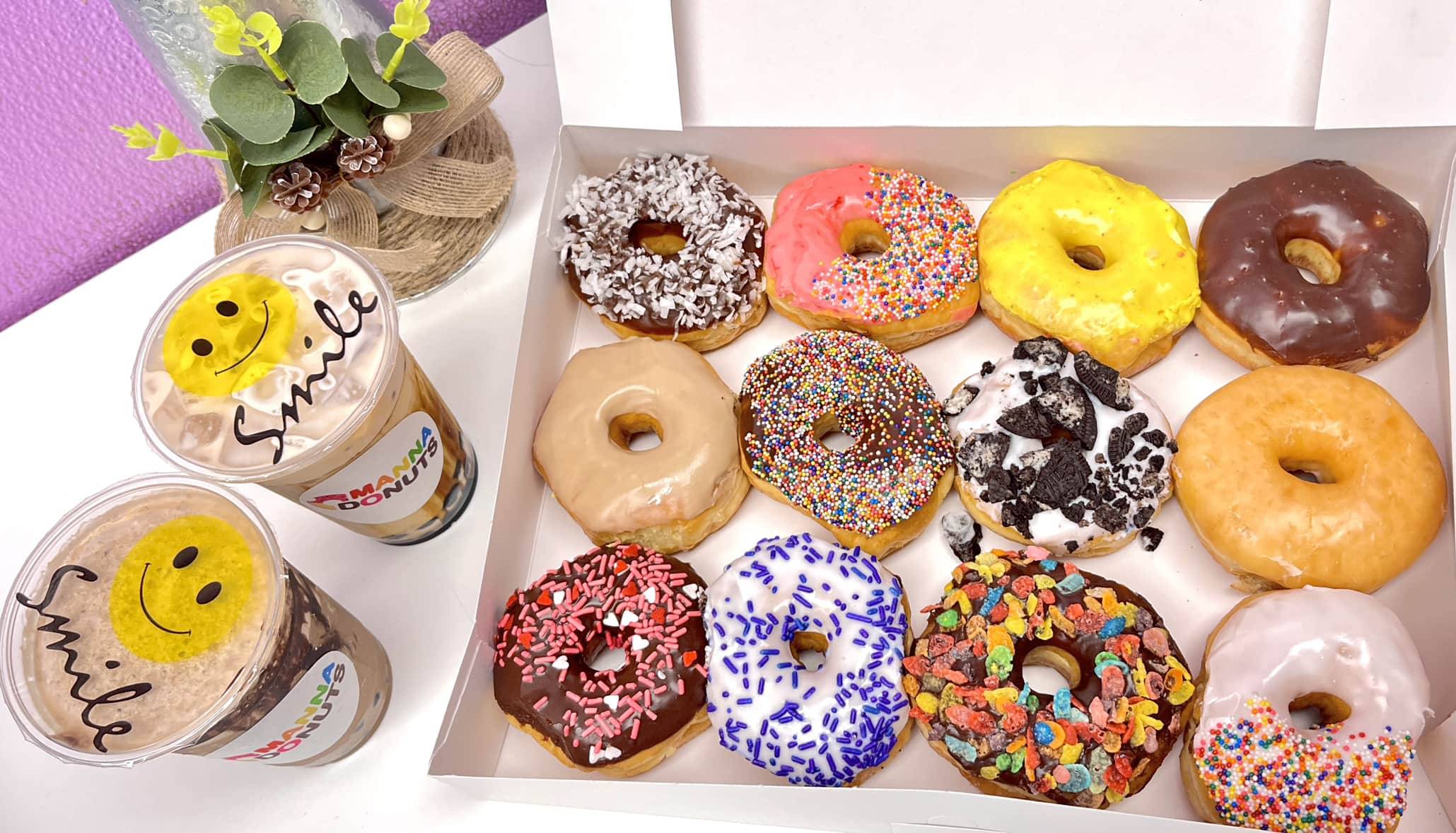 Manna Donuts Tcu (2211 W Berry) Menu Fort Worth • Order Manna Donuts ...