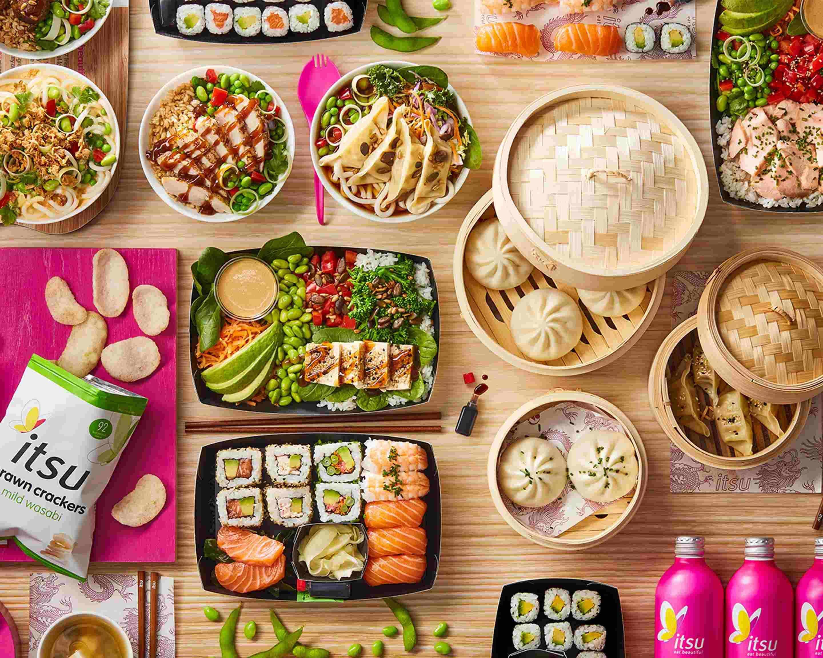 itsu [sushi, noodles & rice'bowls] (Nottingham Victoria Centre) Menu ...